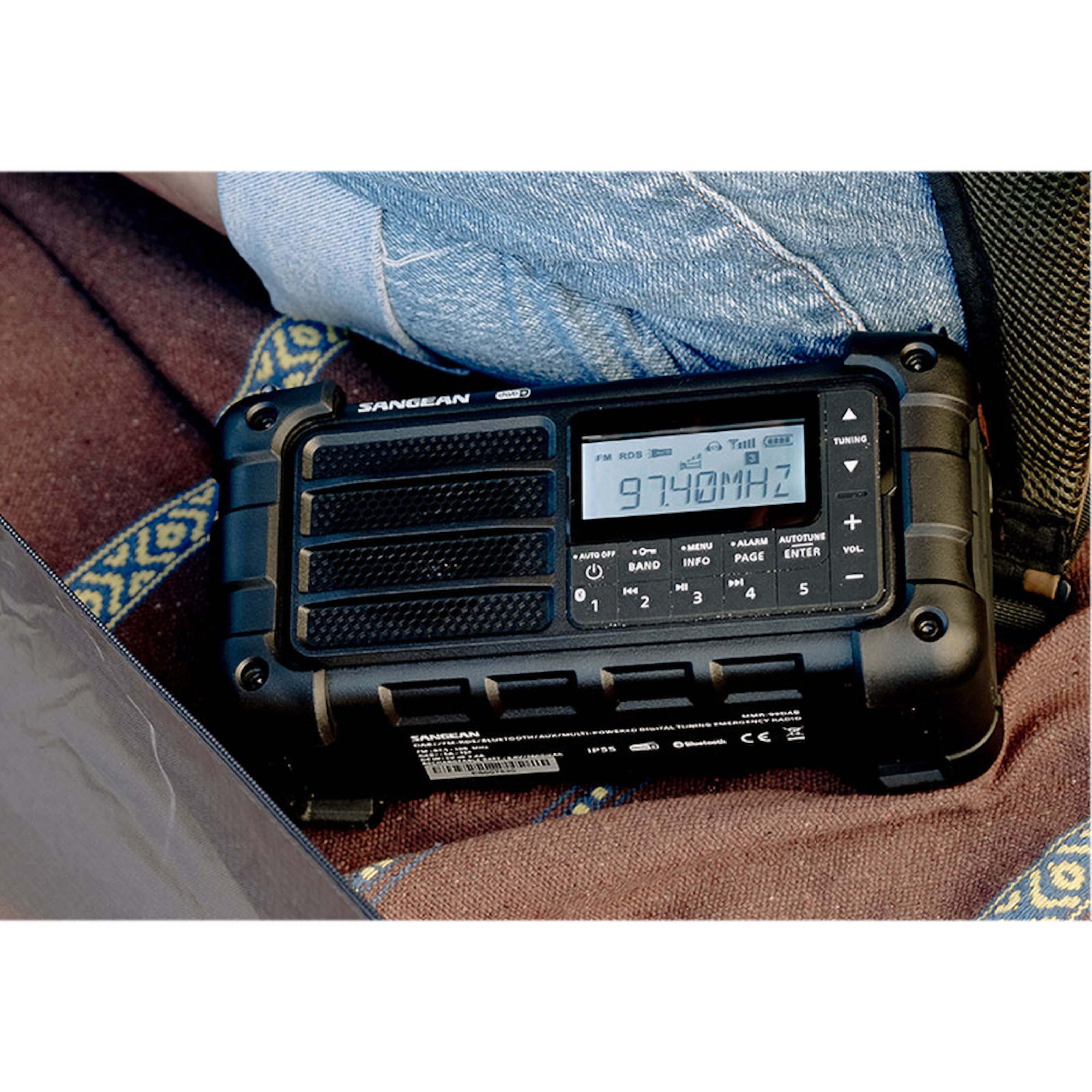 Sangean MMR-99 DAB+ Dynamoradio med solcell - FM-radio | Kjell.com