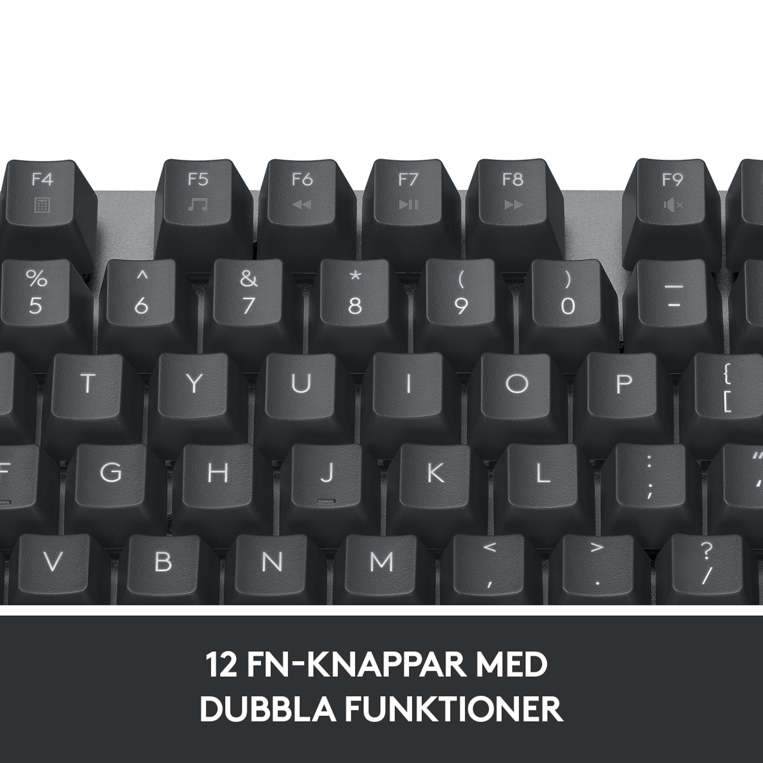 Logitech K835 TKL Mechanical Mekaniskt tangentbord - Gaming-tangentbord ...