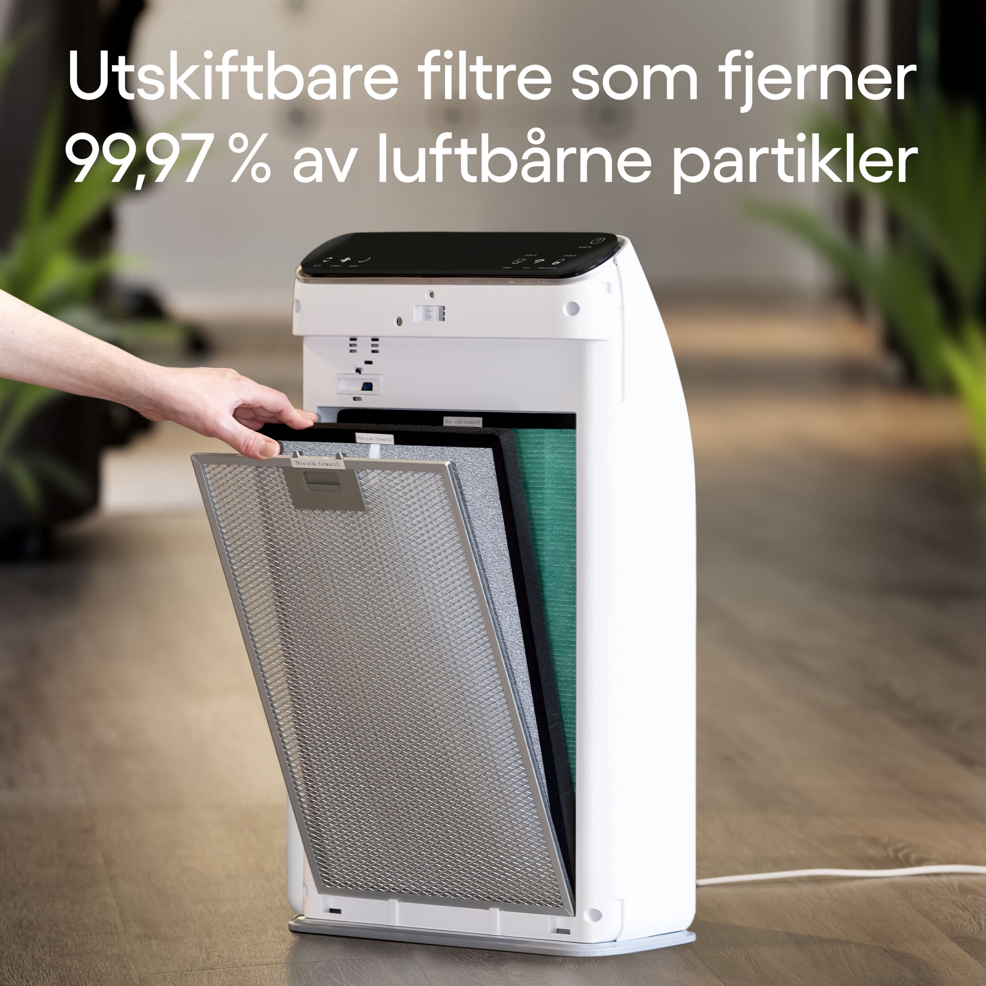 Cleverio Air Purifier 300 Filter til luftrenser - Luftrensere | Kjell.com
