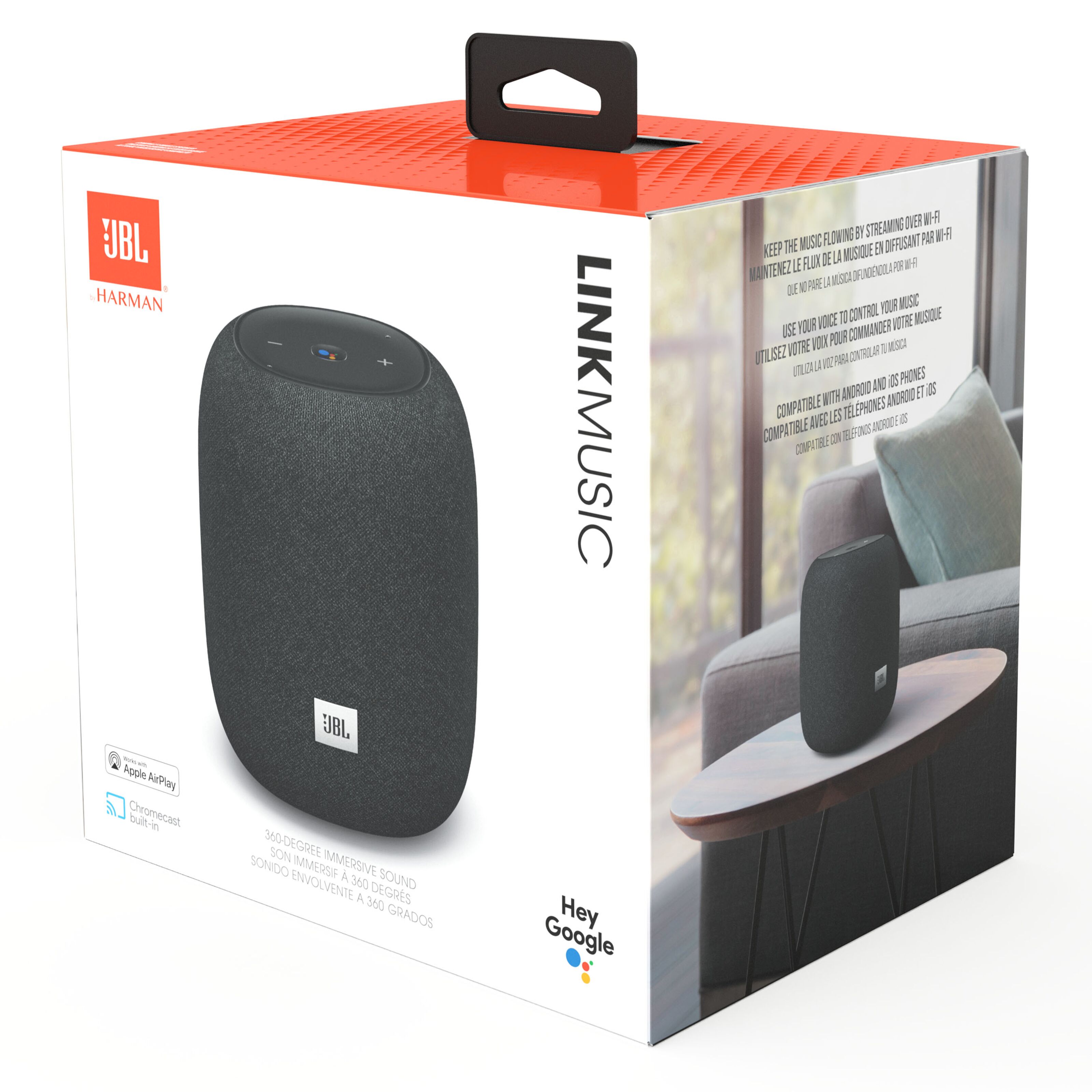 JBL Link Music Multiroom-högtalare - Smarta högtalare | Kjell.com