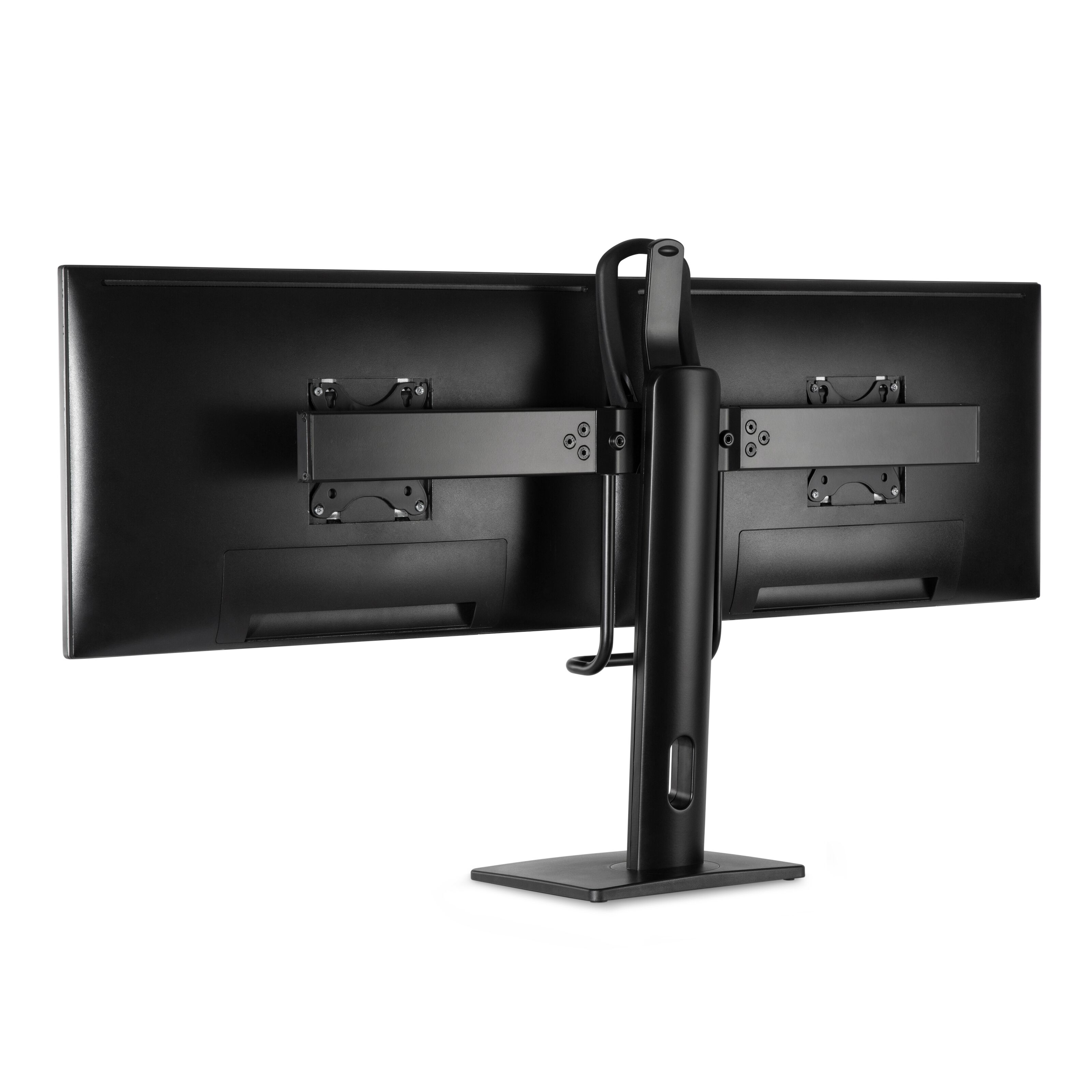 Plexgear Justerbart skärmstativ för 2 skärmar 17-27” - Bordsfäste för ...