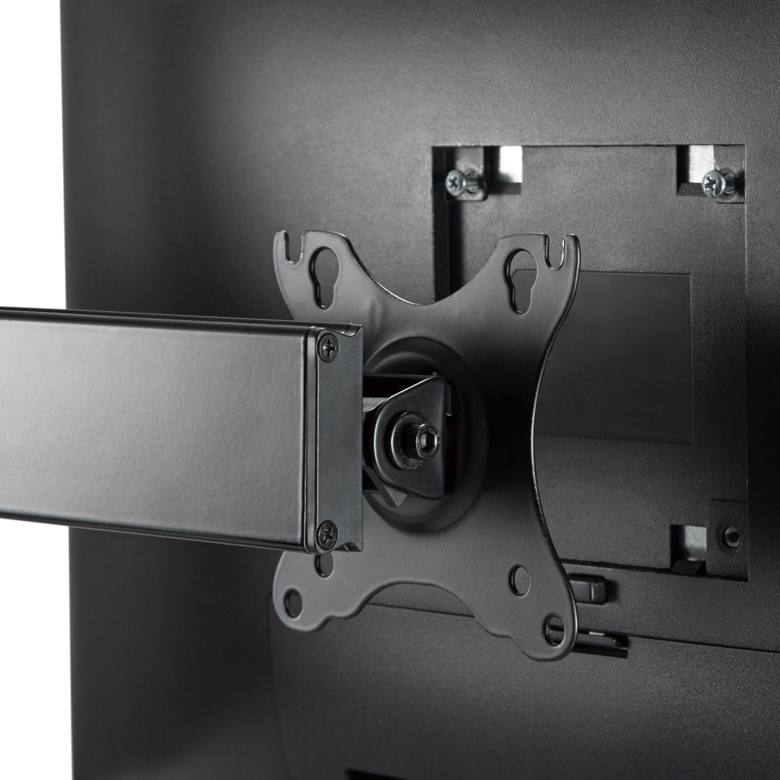 Plexgear Justerbart skärmstativ för 2 skärmar 17-27” - Bordsfäste för ...