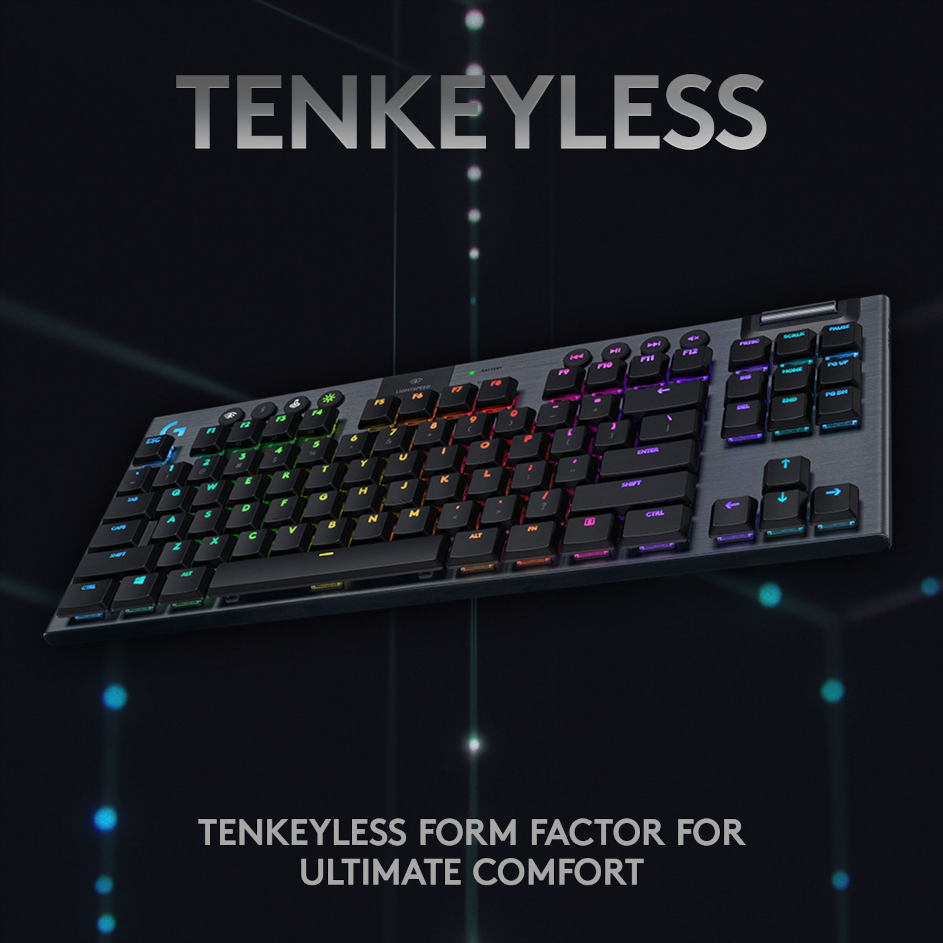 Logitech G 915 TKL Mekaniskt tangentbord - Gaming-tangentbord | Kjell.com