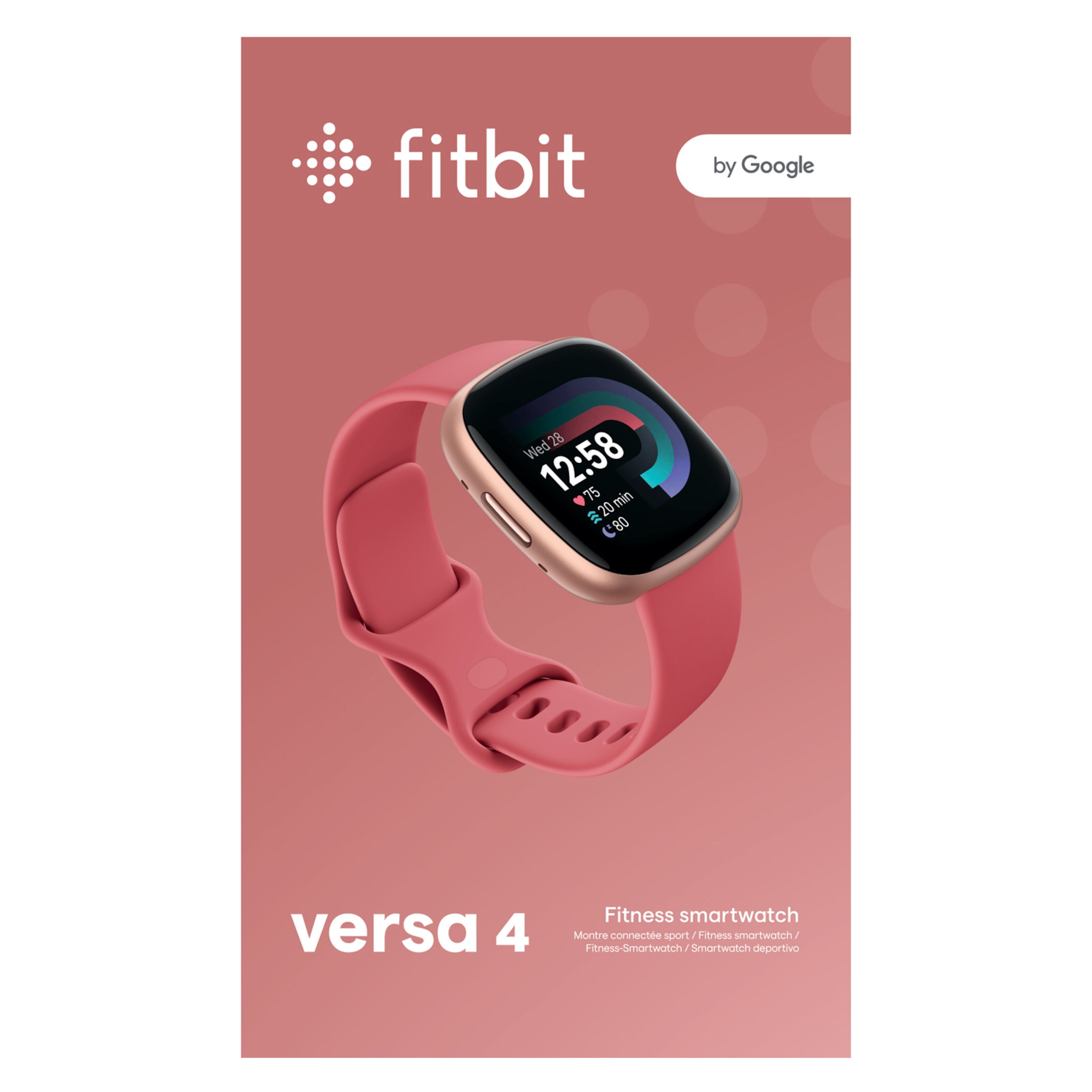Fitbit Versa 4 Aktivitetsklocka - GPS-klockor | Kjell.com