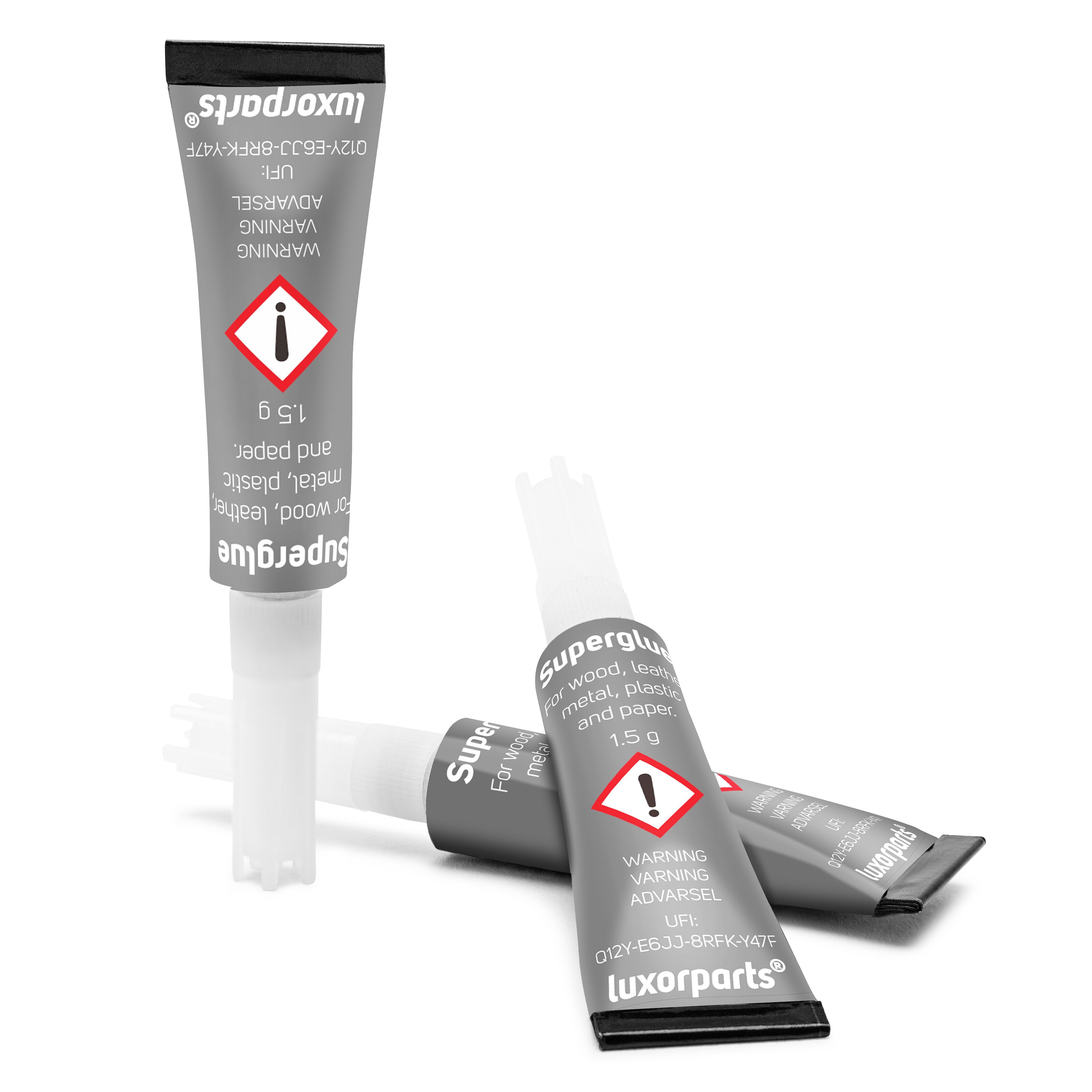 Luxorparts Superlim 3-pack - Lim, häftmassa | Kjell & Company