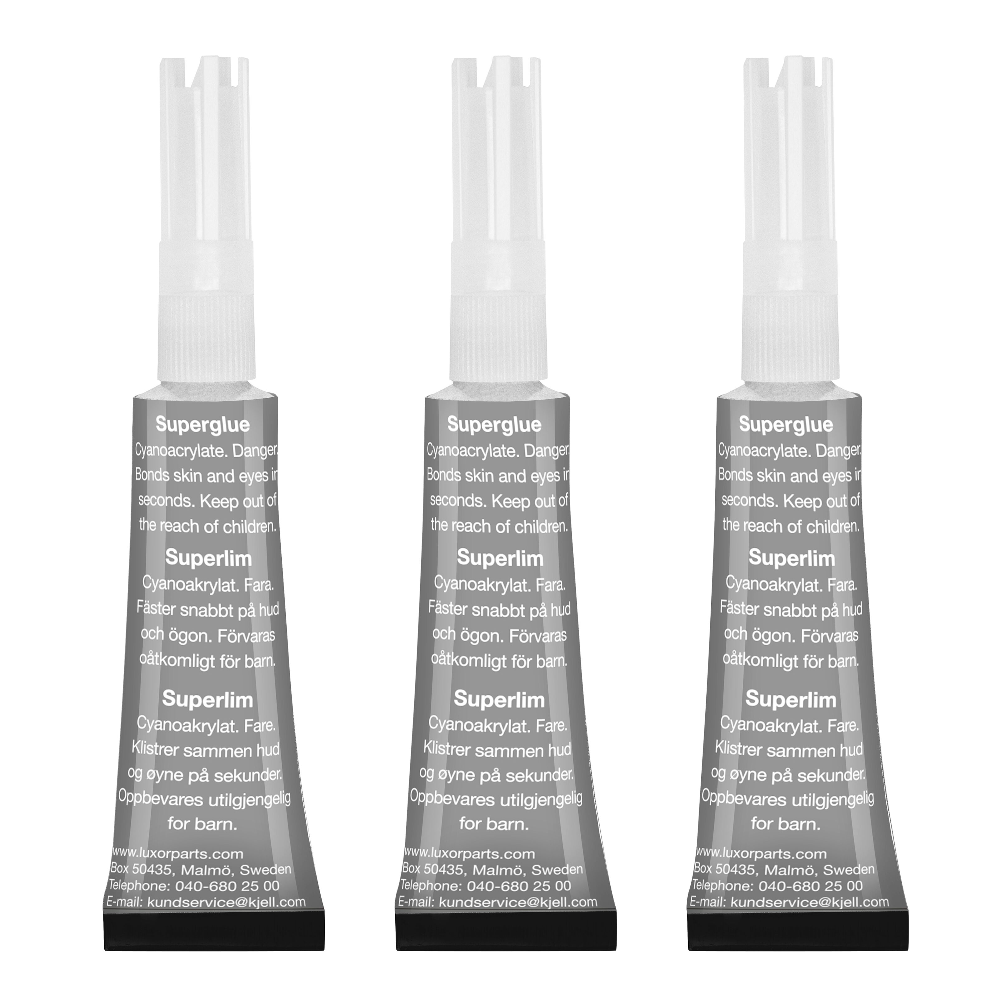 Luxorparts Superlim 3-pack - Lim, häftmassa | Kjell.com