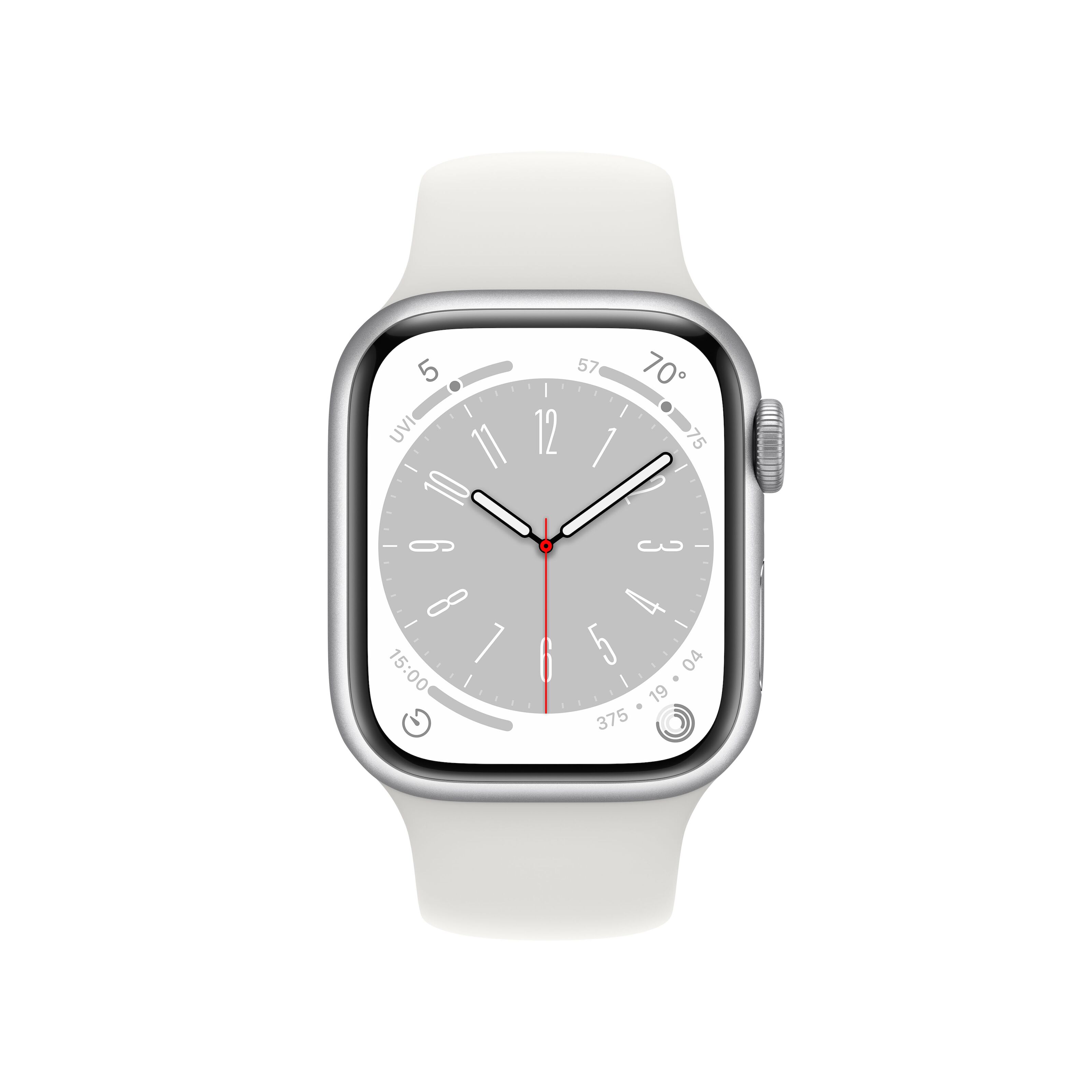 Apple Watch Series 8 41 mm GPS + Cellular Silver - Apple Watch Series 8 ...