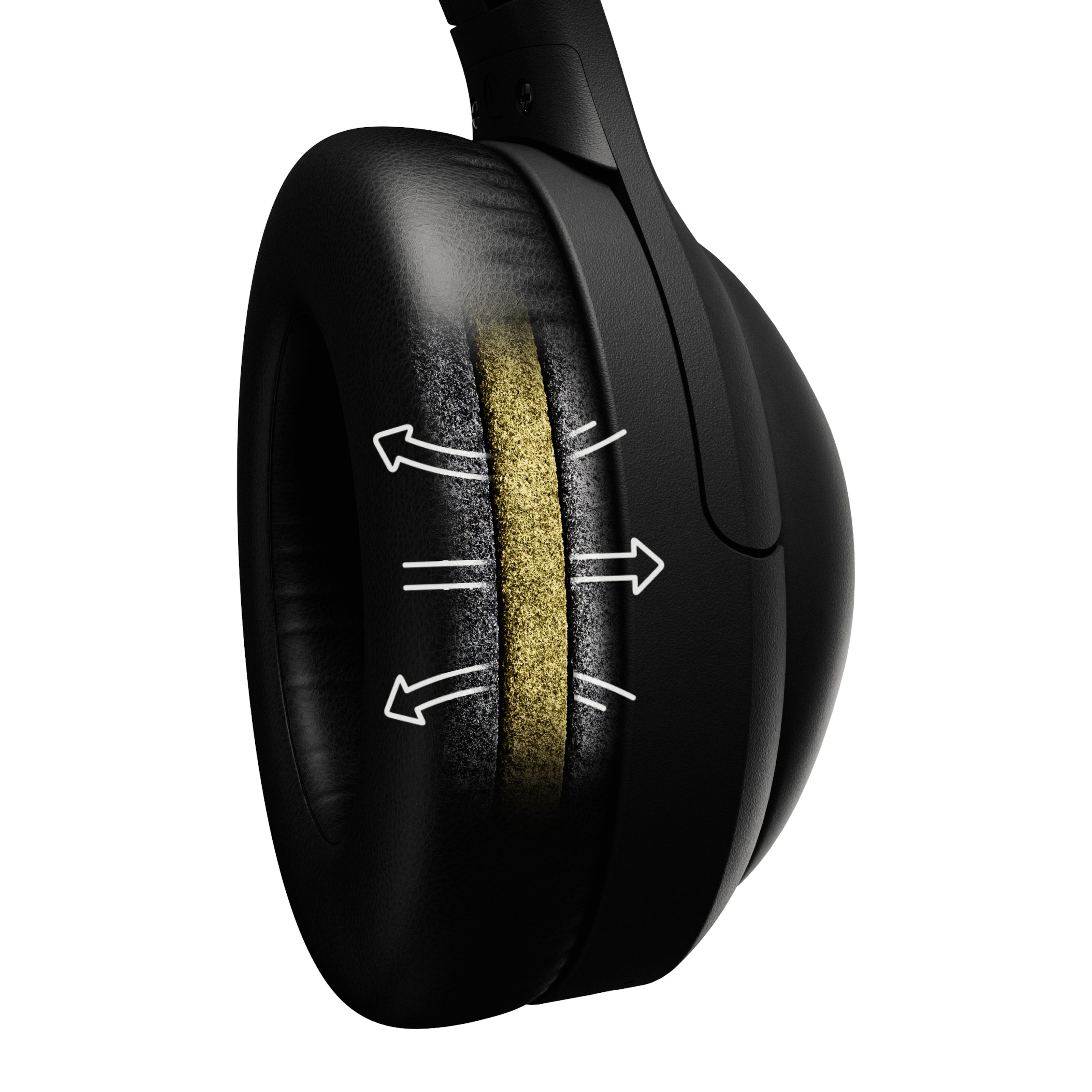 Supra NiTRO-X Hybrid Brusreducerande hörlurar - Over-ear hörlurar ...