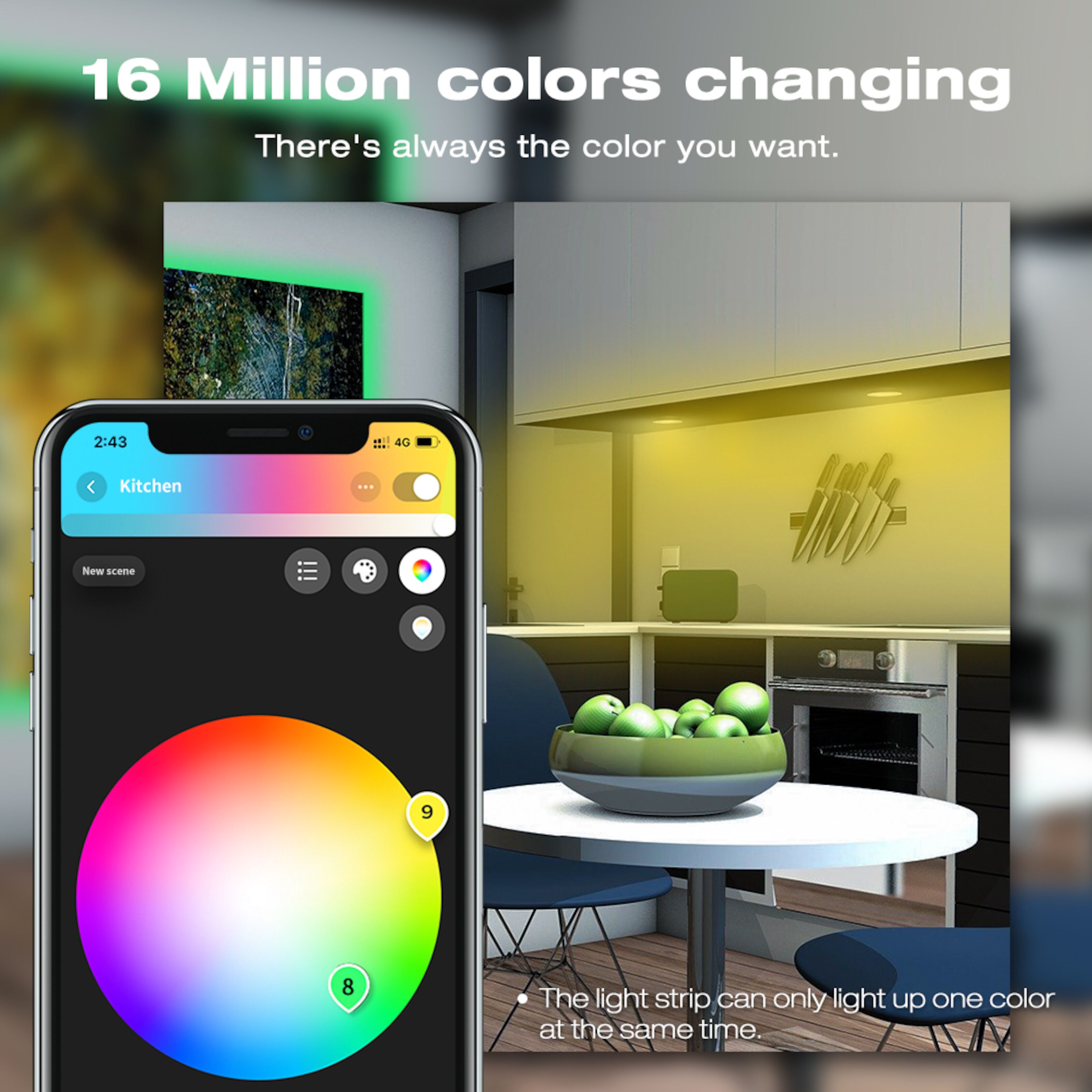 Gledopto 5 in 1 Mini Zigbee-Controller för LED-belysning ...