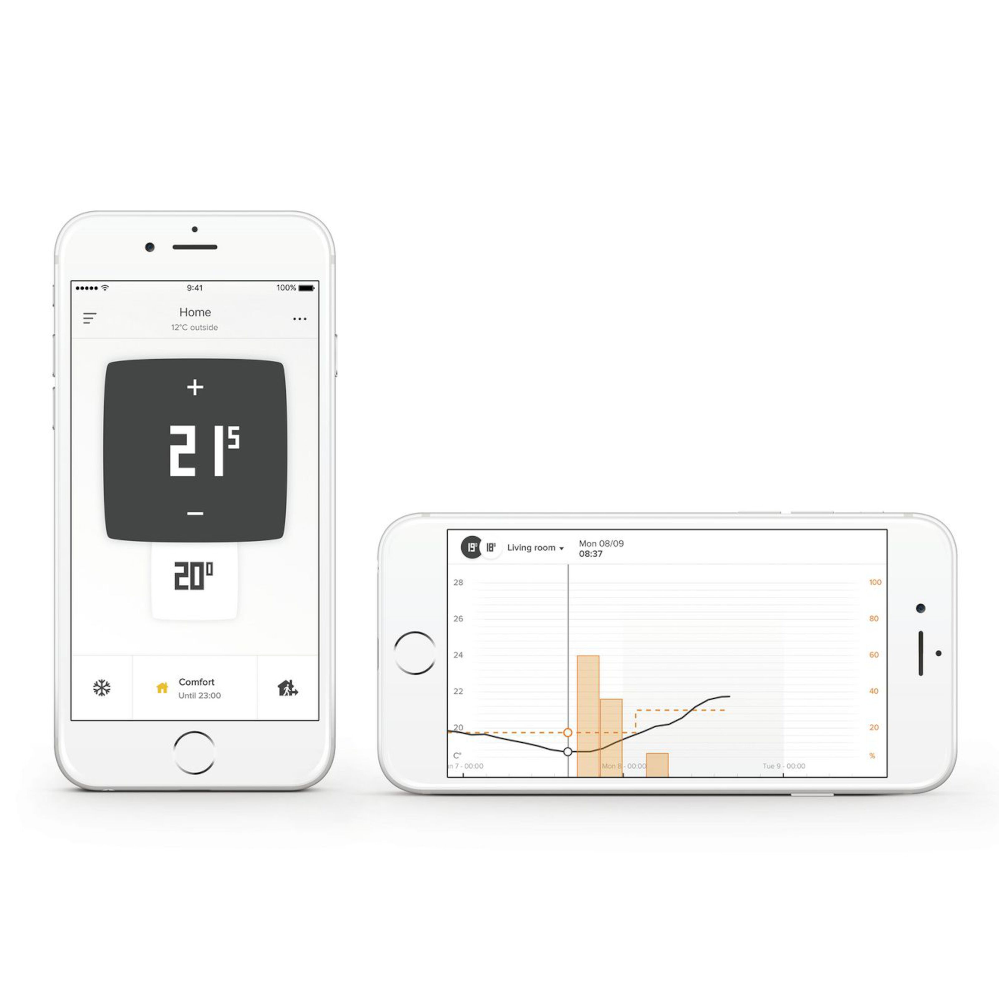 Netatmo Smart Thermostat for varmesystem - Temperaturkontroll | Kjell.com