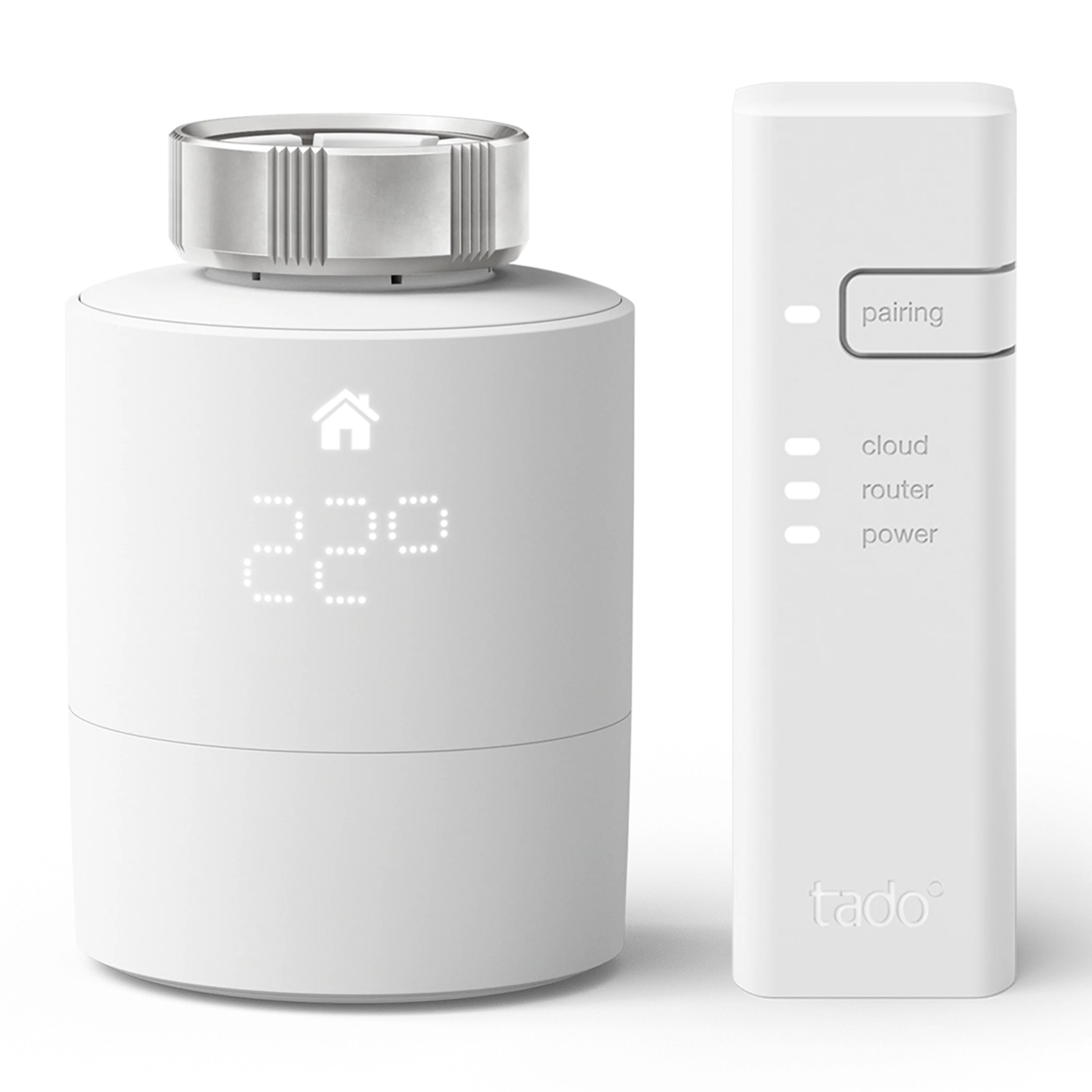 Tado Radiator Thermostat V3+ Startpaket - Temperaturstyrning | Kjell.com