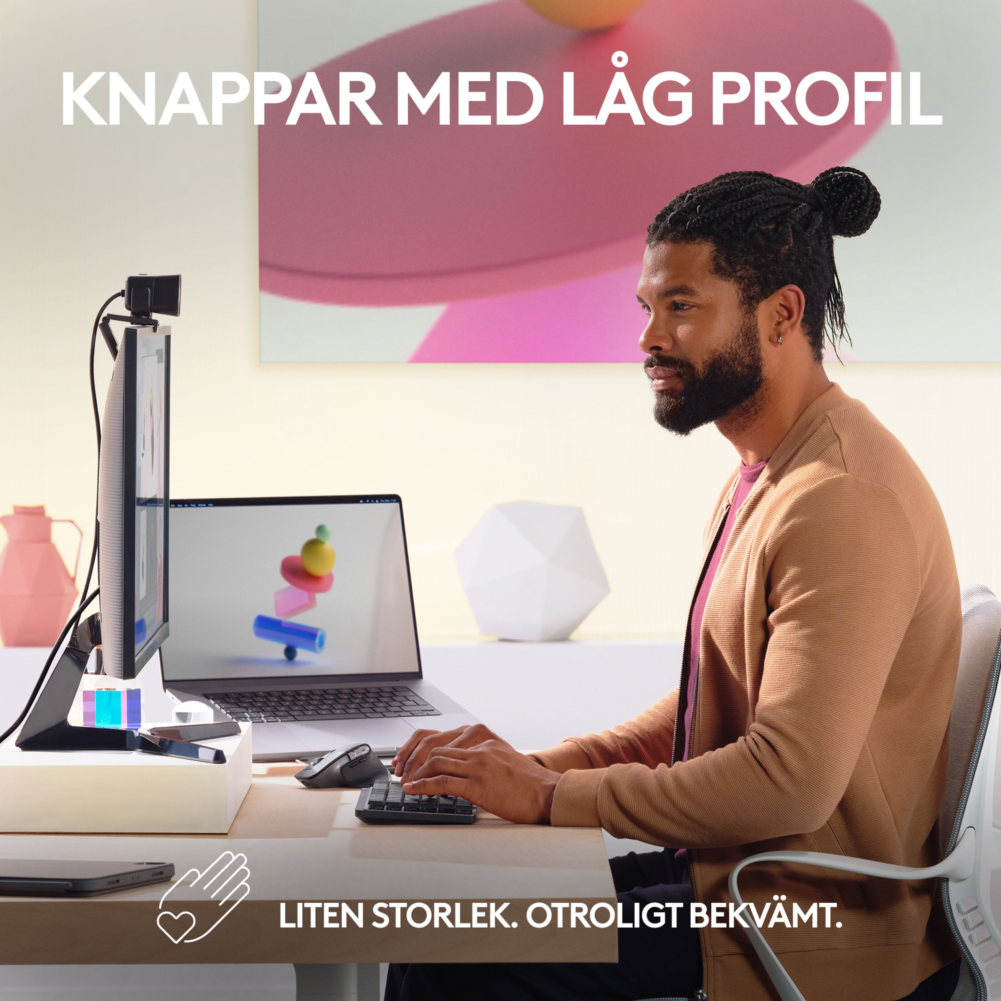 Logitech MX Mechanical Mini för Mac Trådlöst tangentbord - Tangentbord ...