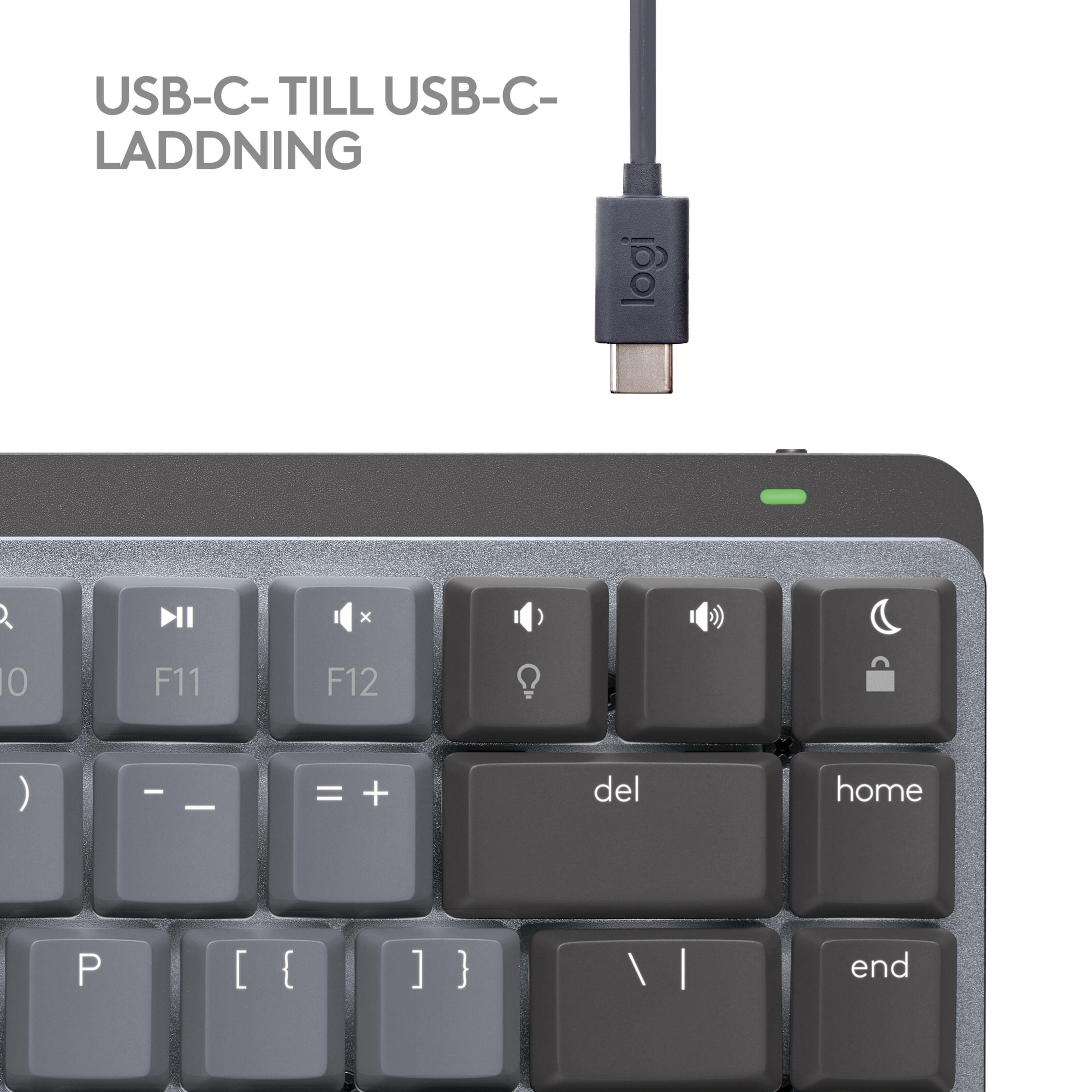 Logitech MX Mechanical Mini för Mac Trådlöst tangentbord - Tangentbord ...
