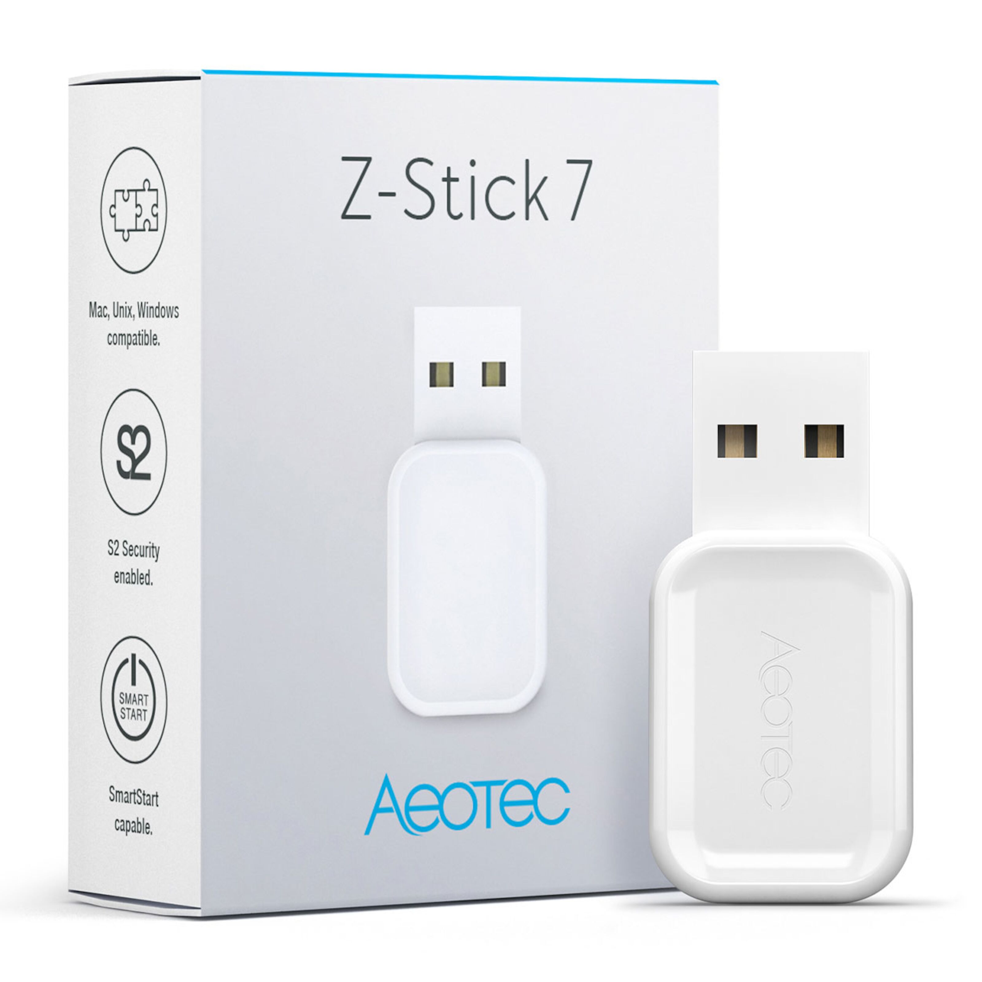 Aeotec Z-Stick gen 7 USB-adapter - Controllers | Kjell.com
