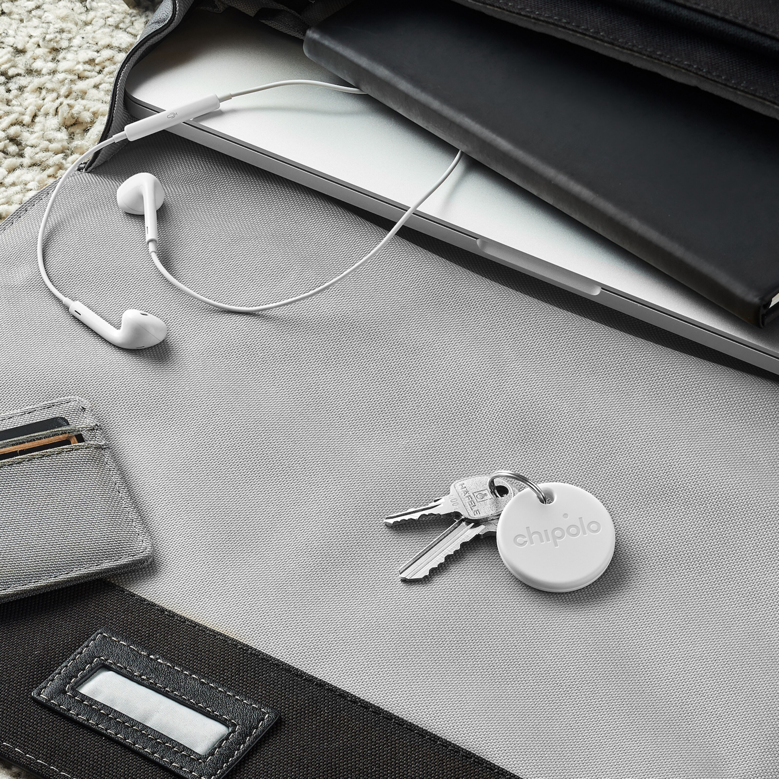 Chipolo One Keyfinder Vit - GPS-tracker | Kjell.com