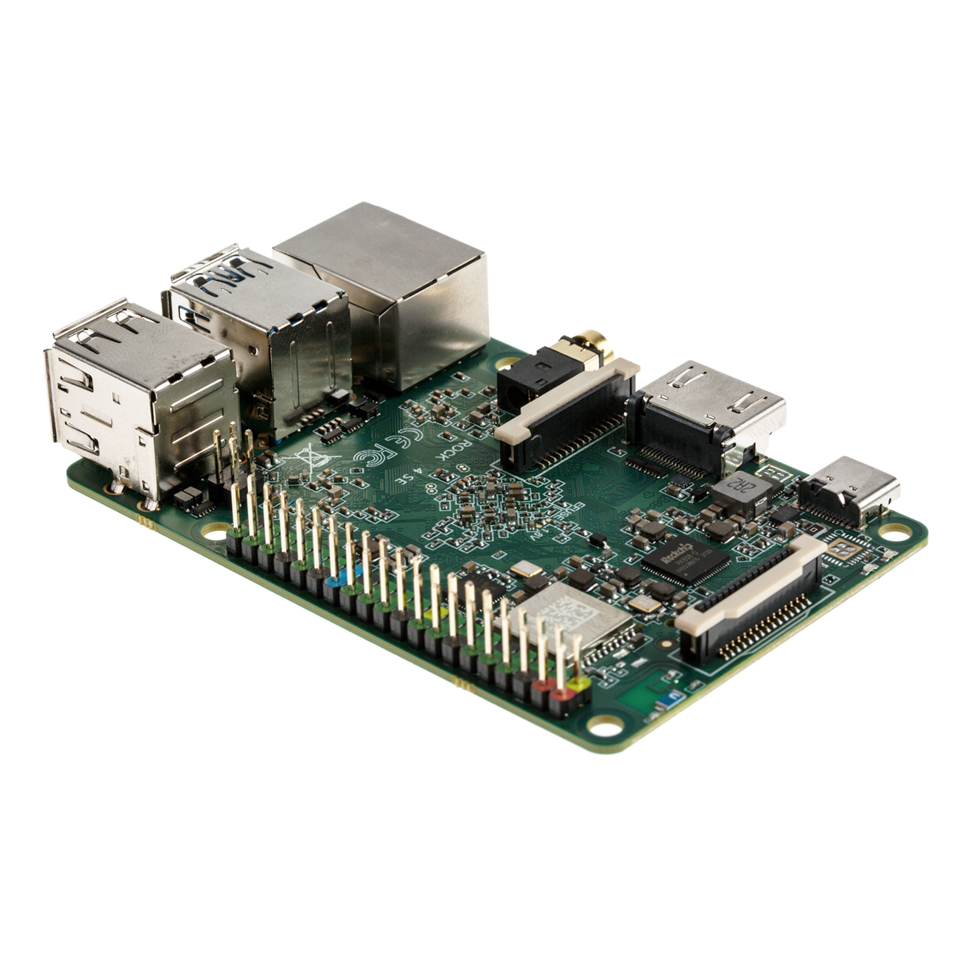 OKdo Radxa Rock 4 SE Enkortsdator med 4 GB RAM - Enkortsdator | Kjell ...