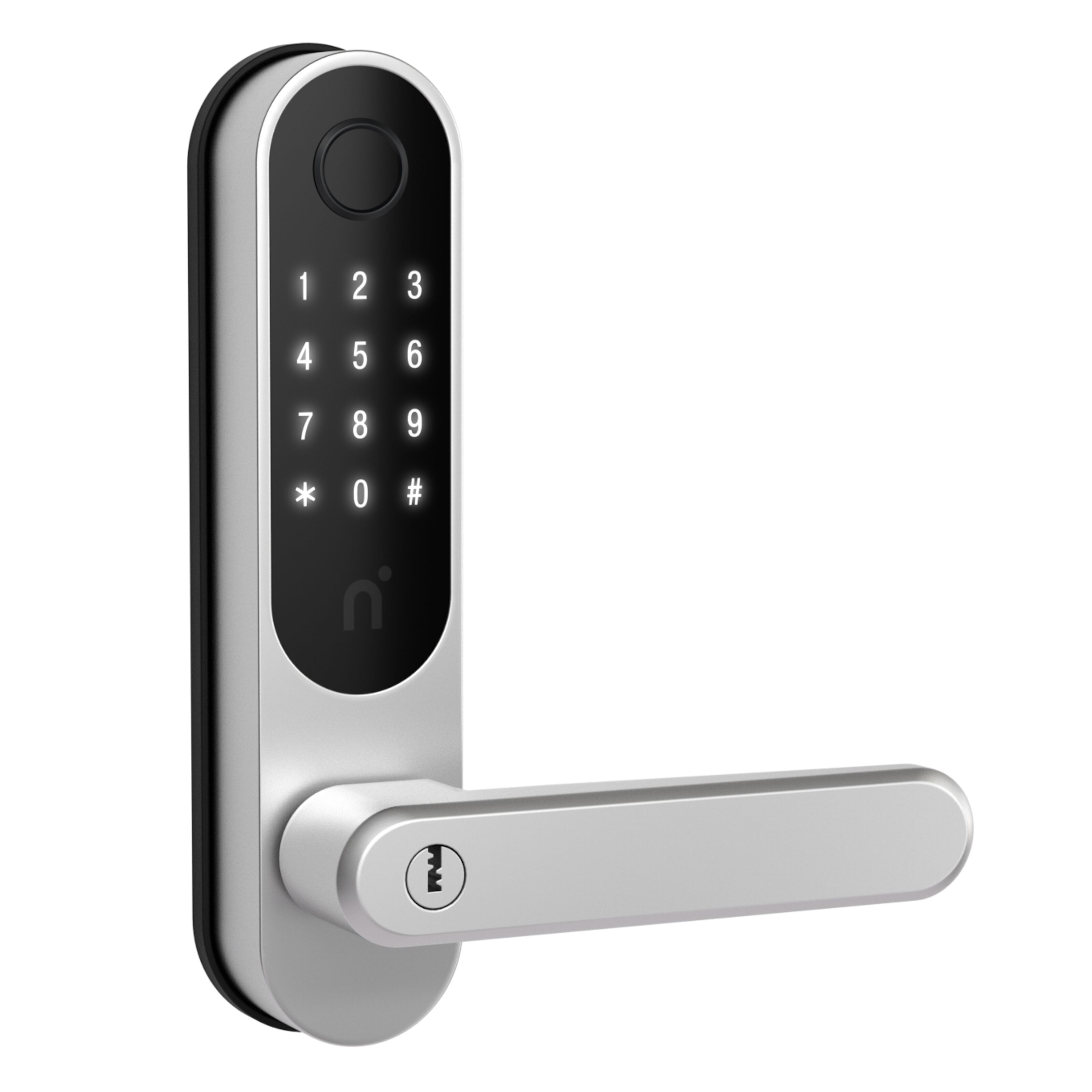 Nimly Touch Pro Elektroniskt dörrlås med fingerläsare - Smarta lås ...