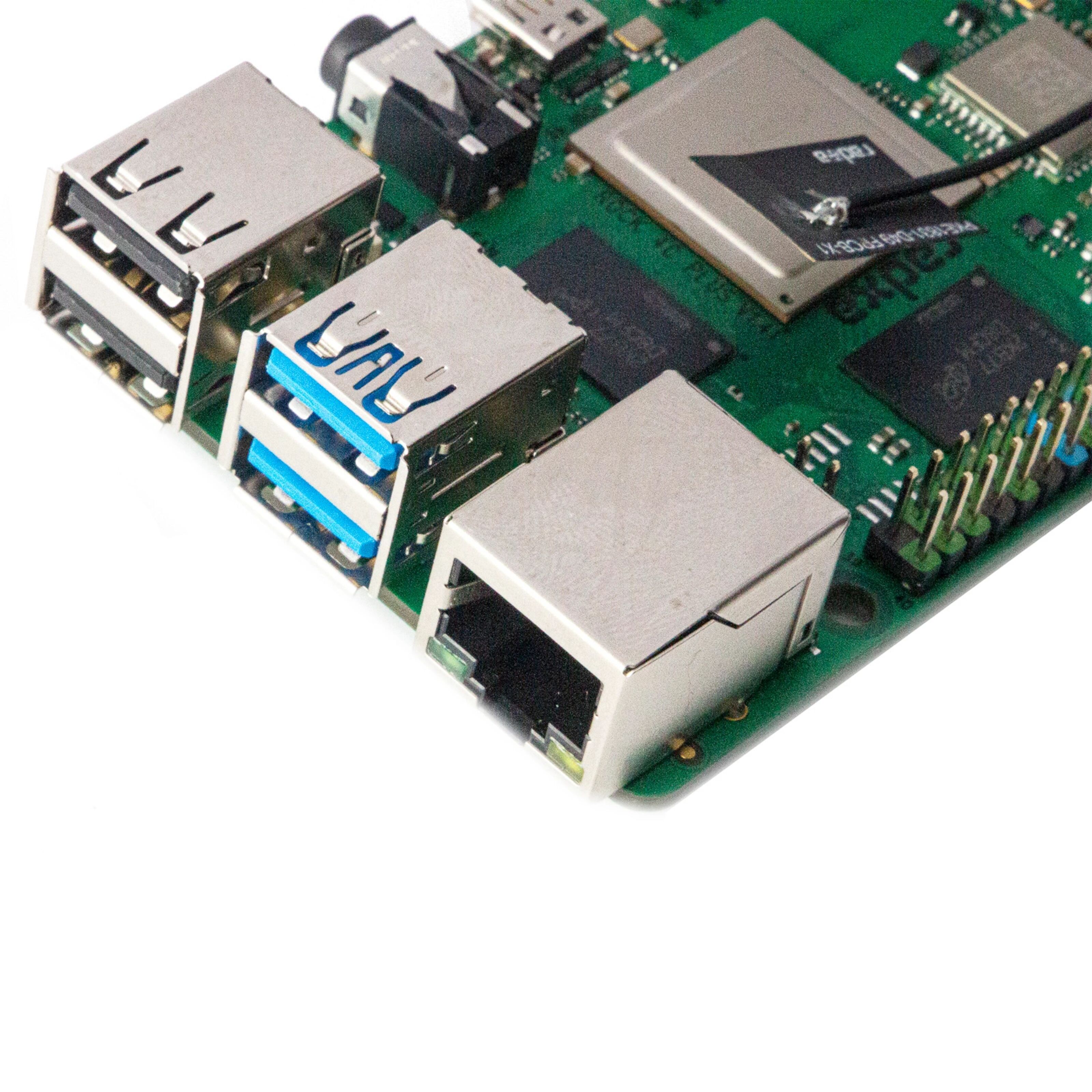 OKdo Radxa Rock 4C+ Enkortsdator med 4 GB RAM - Enkortsdator | Kjell.com