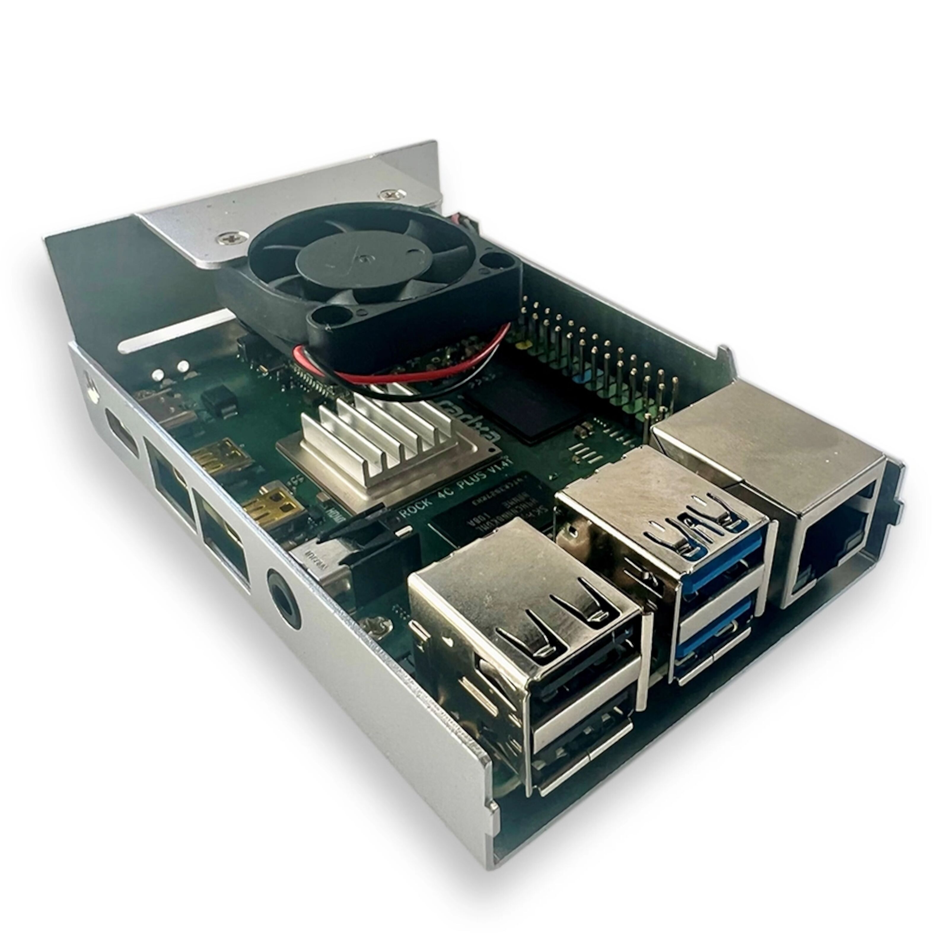 OKdo Radxa Rock 4C+ Innovation kit 4 GB RAM - Enkortsdator | Kjell.com