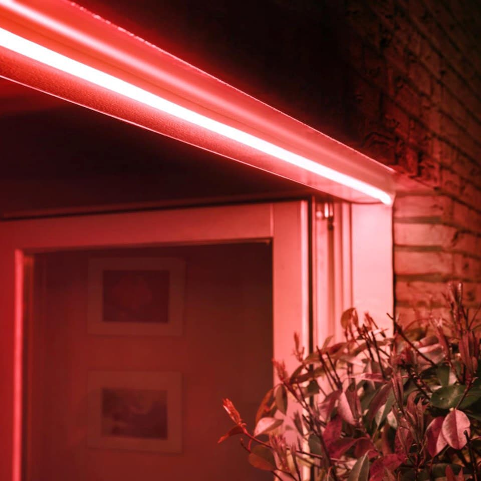 Philips Hue Lightstrip Outdoor RGB LED-list 5 m - Smart belysning ... Philips Hue Lightstrip Outdoor RGB LED-list 5 m - Smart belysning ...