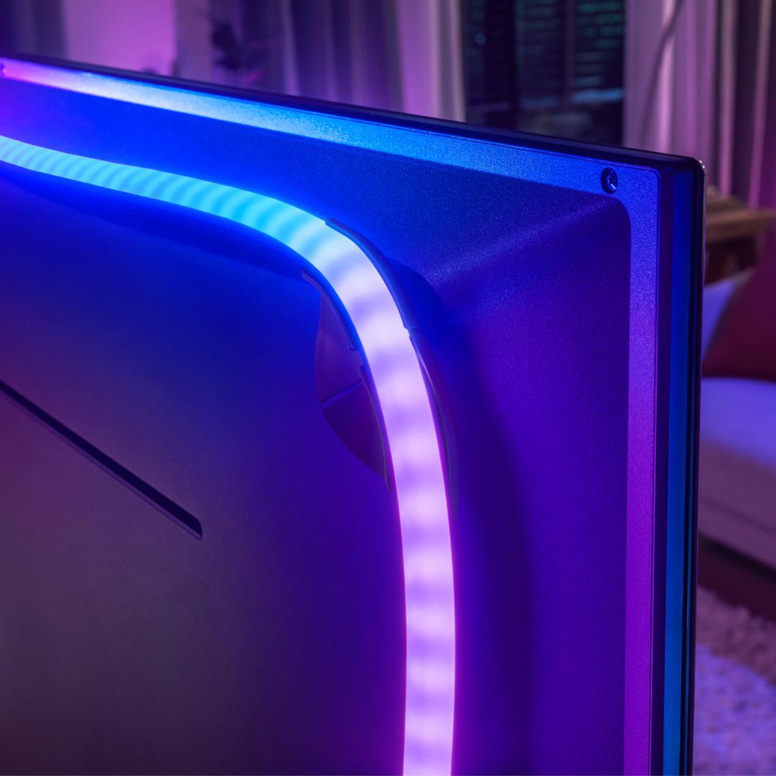 Philips Hue Play Gradient TV Lightstrip Reaktiv LED-list - Philips Hue ...