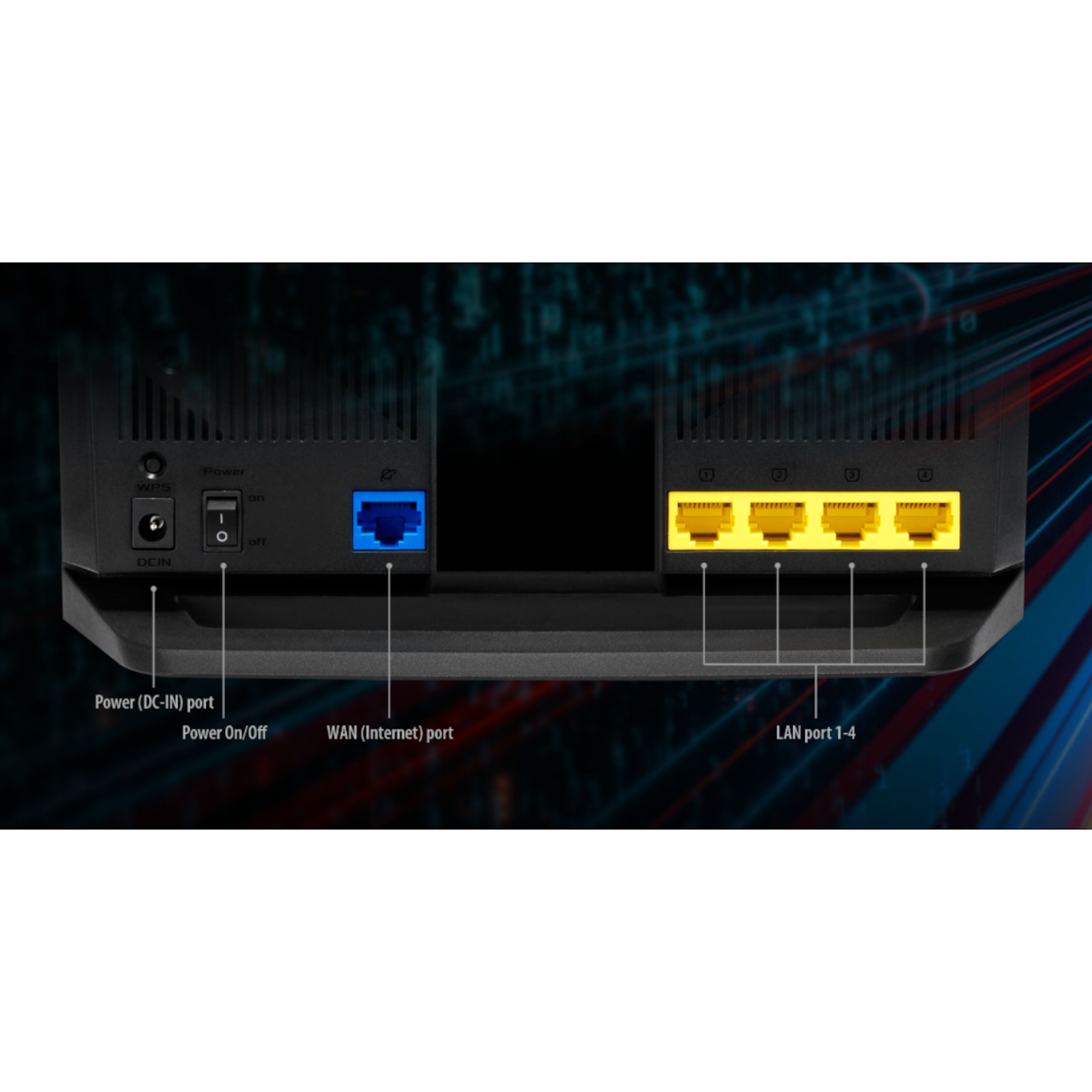 Asus AX56 4G+-router med modem AX1800 - 4G-router | Kjell.com