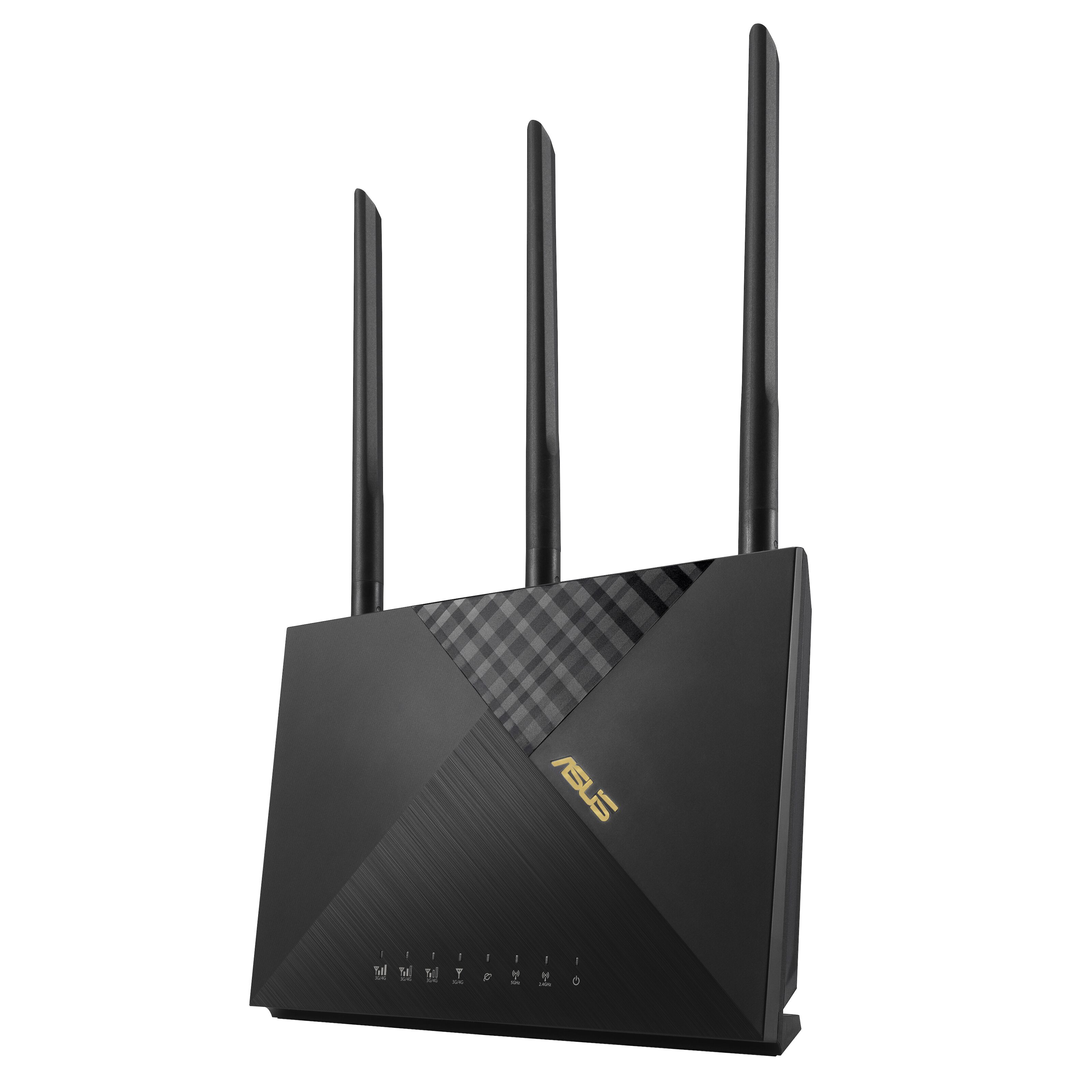 Asus AX56 4G+-ruter med modem AX1800 - 4G-ruter | Kjell.com