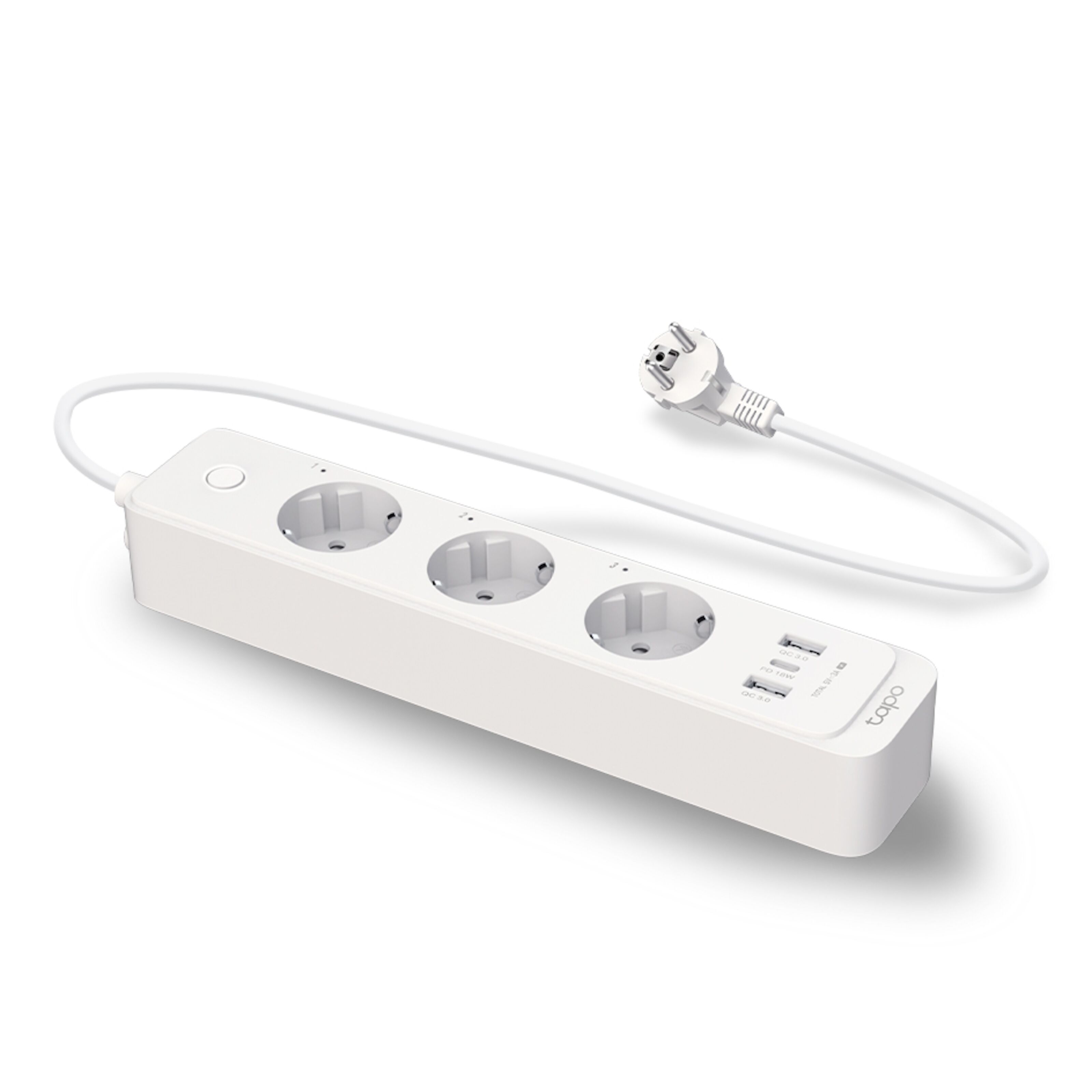 TP-link Tapo P300 Smart grenuttag med USB-portar - Fjärrströmbrytare ...
