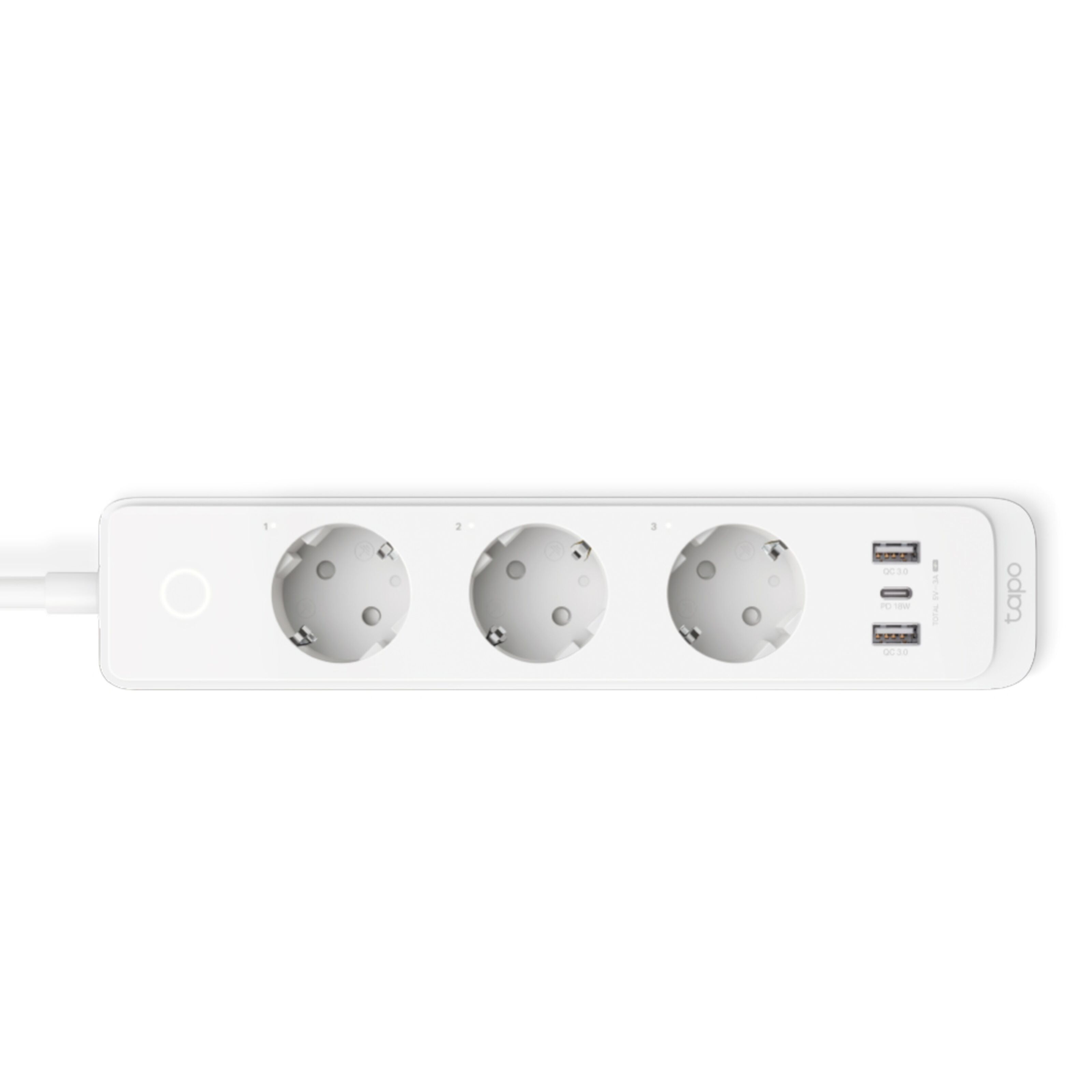 TP-link Tapo P300 Smart grenuttag med USB-portar - Fjärrströmbrytare ...