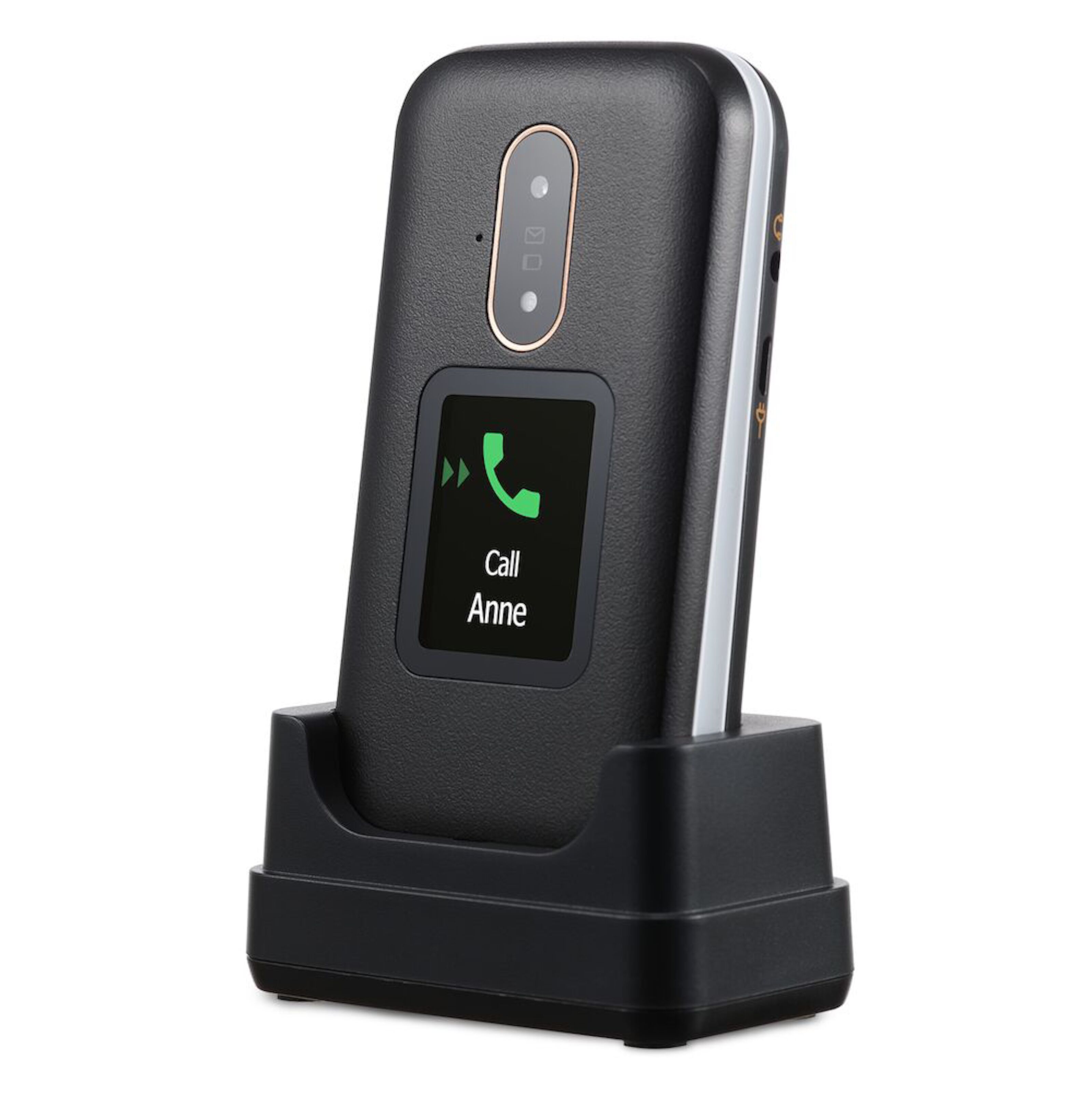 Doro 6881 Mobiltelefon med to skjermer - Doro mobiltelefoner | Kjell.com