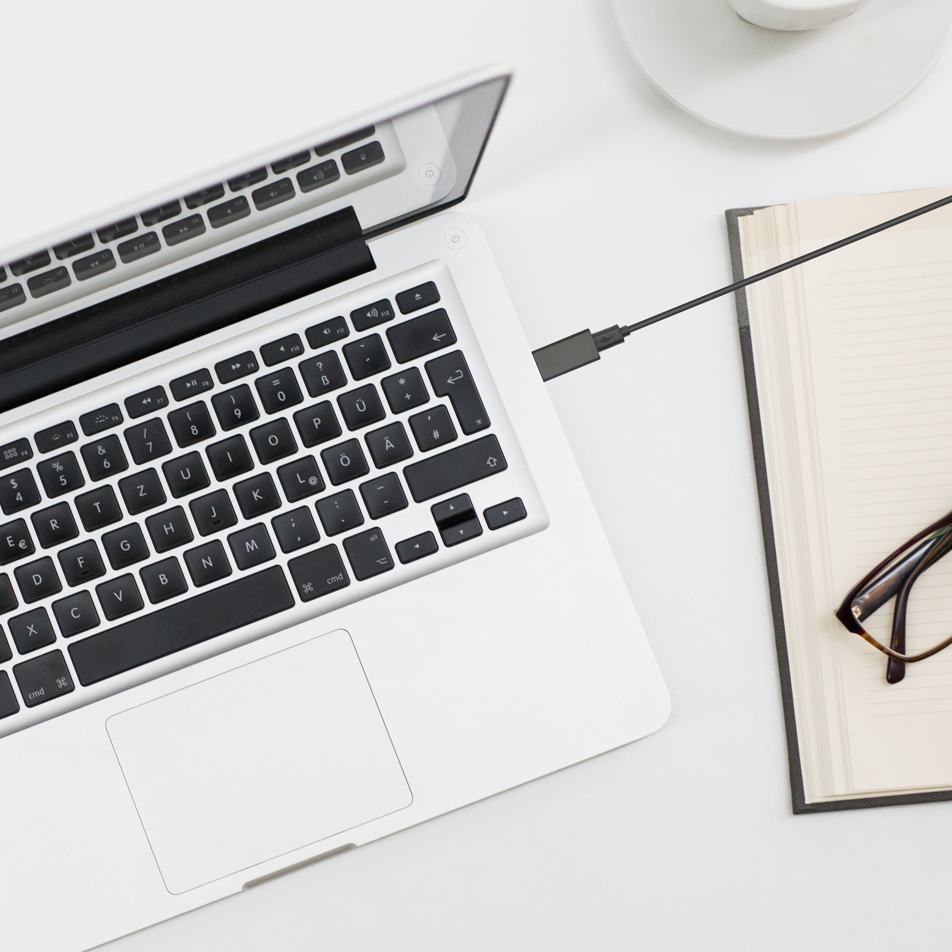 Plexgear Adapter USB-A till USB-C - USB-C kablar | Kjell.com