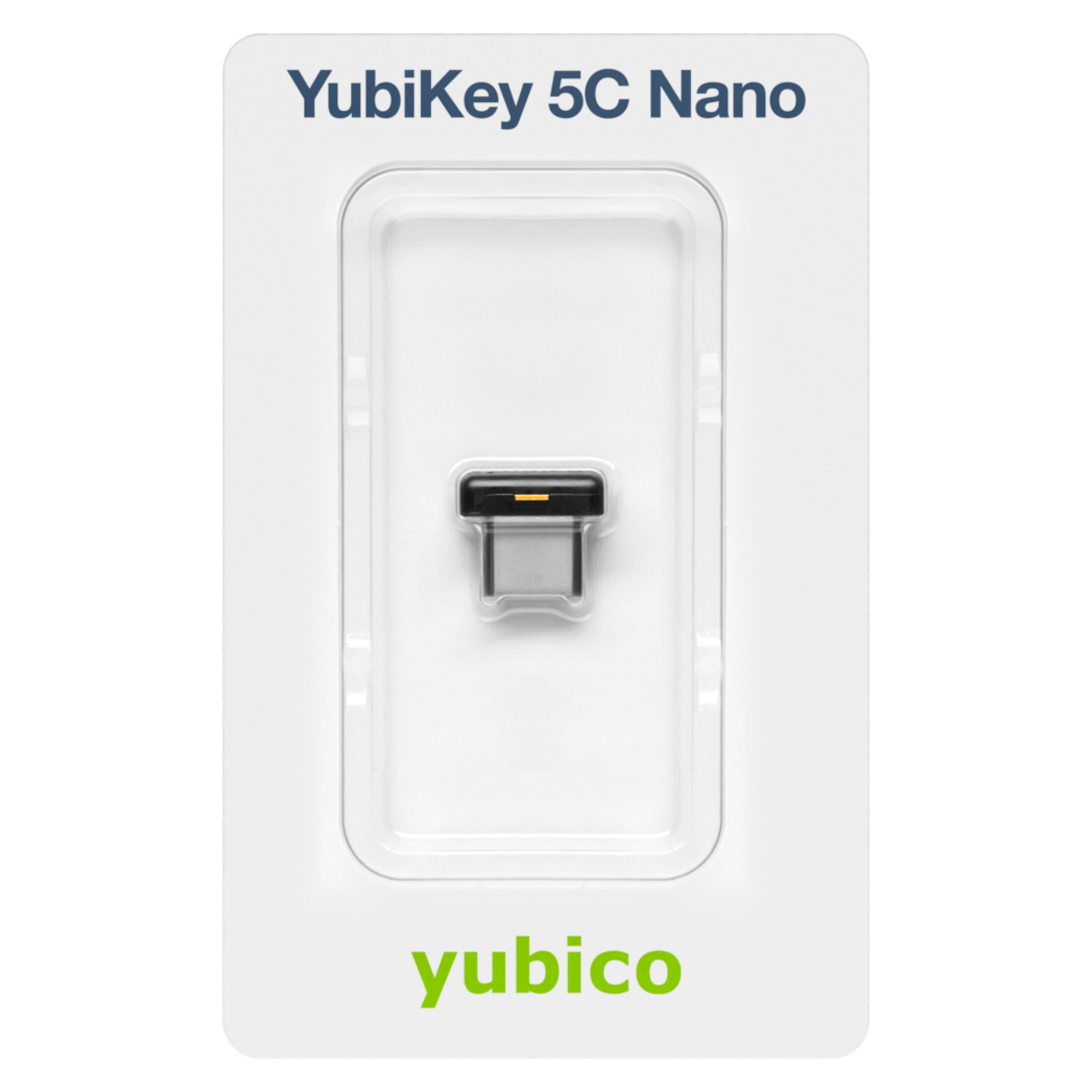 Yubico Yubikey 5C Nano Sikkerhetsnøkkel med USB-C - Sikkerhetsnøkler ...