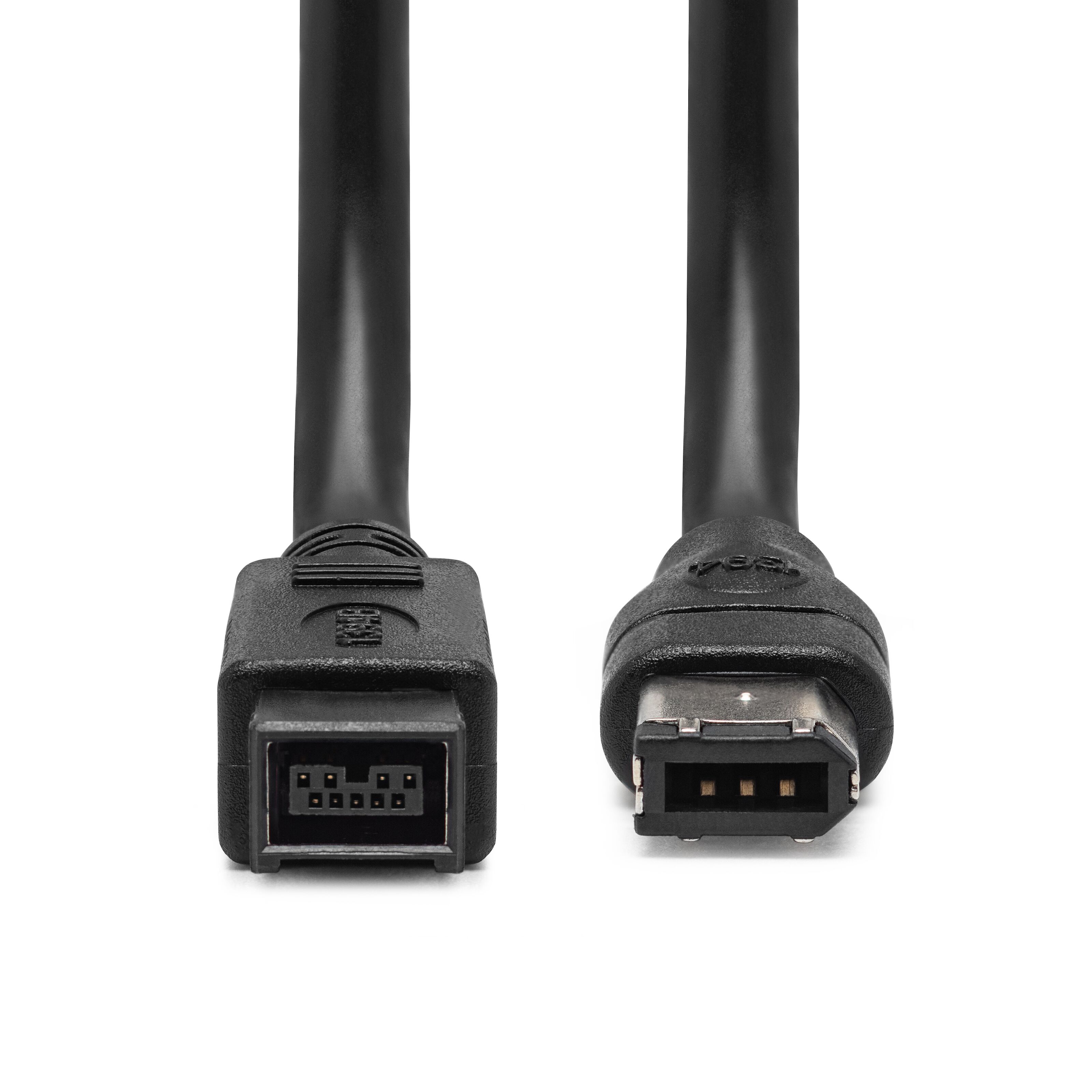 Luxorparts Firewire 800-kabel 9-pin till 6-pin - Firewire | Kjell & Company