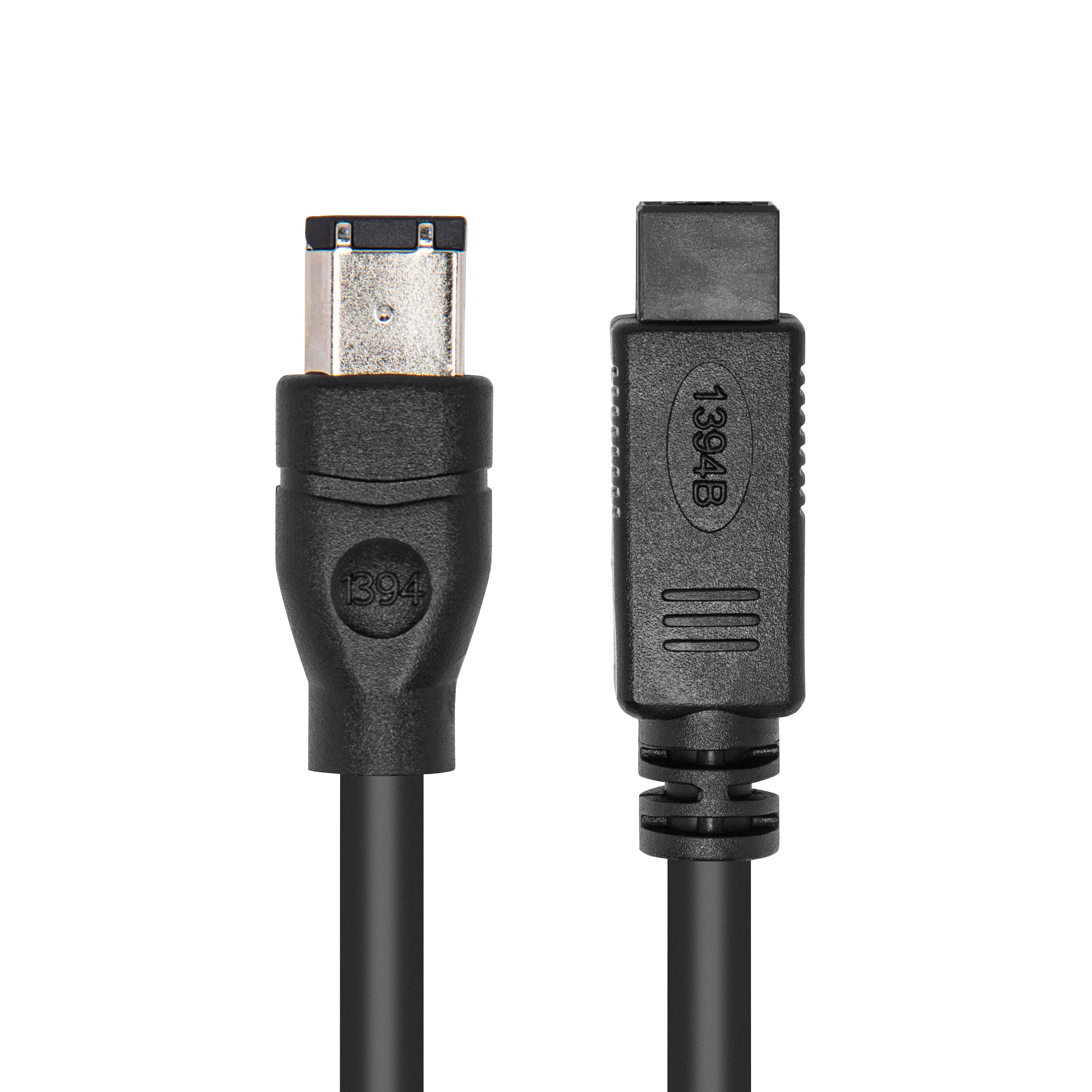 Luxorparts Firewire 800-kabel 9-pin till 6-pin - Firewire | Kjell.com