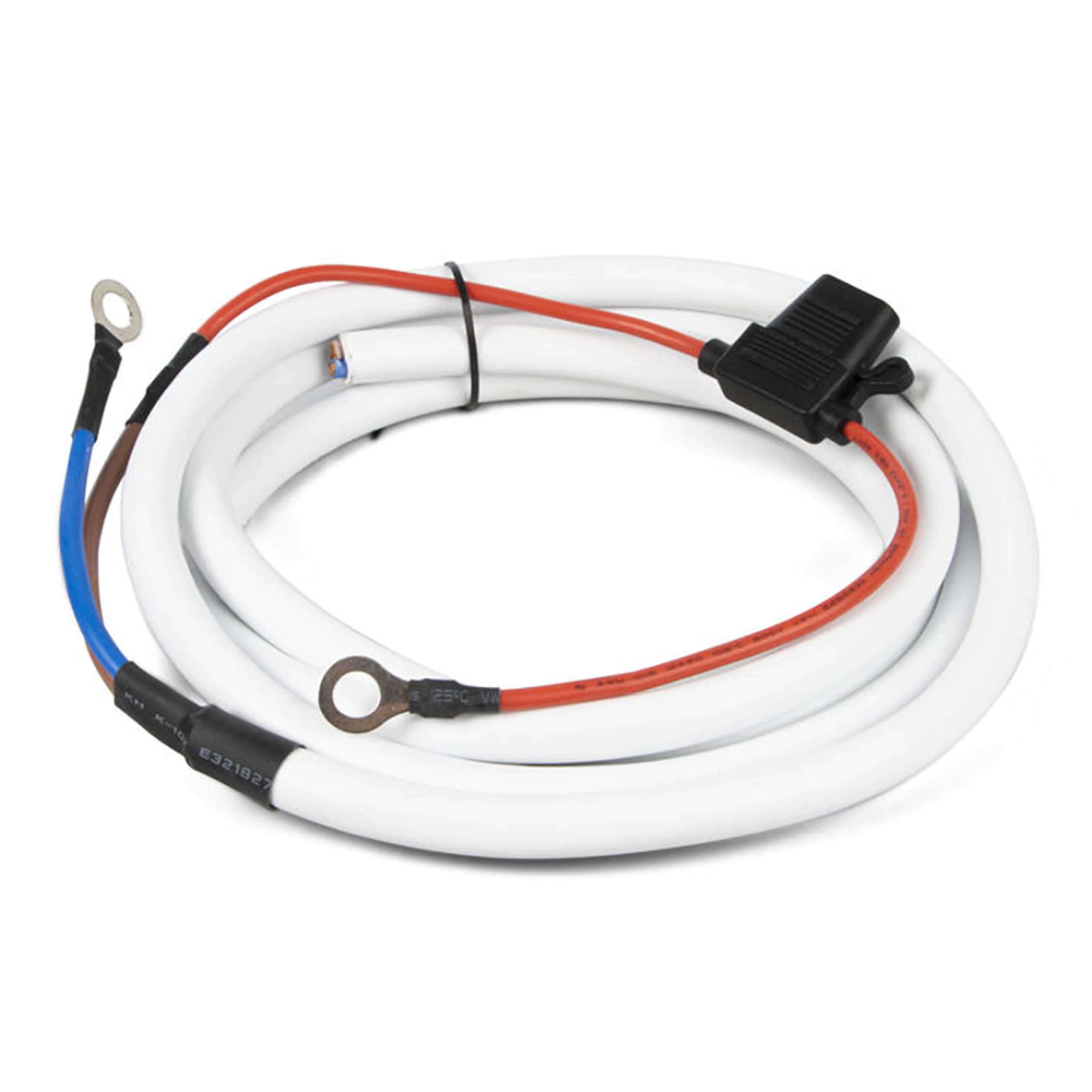 Solcellekabel med sikringsholder M8-tilkobling 2 m - Kabler og ...