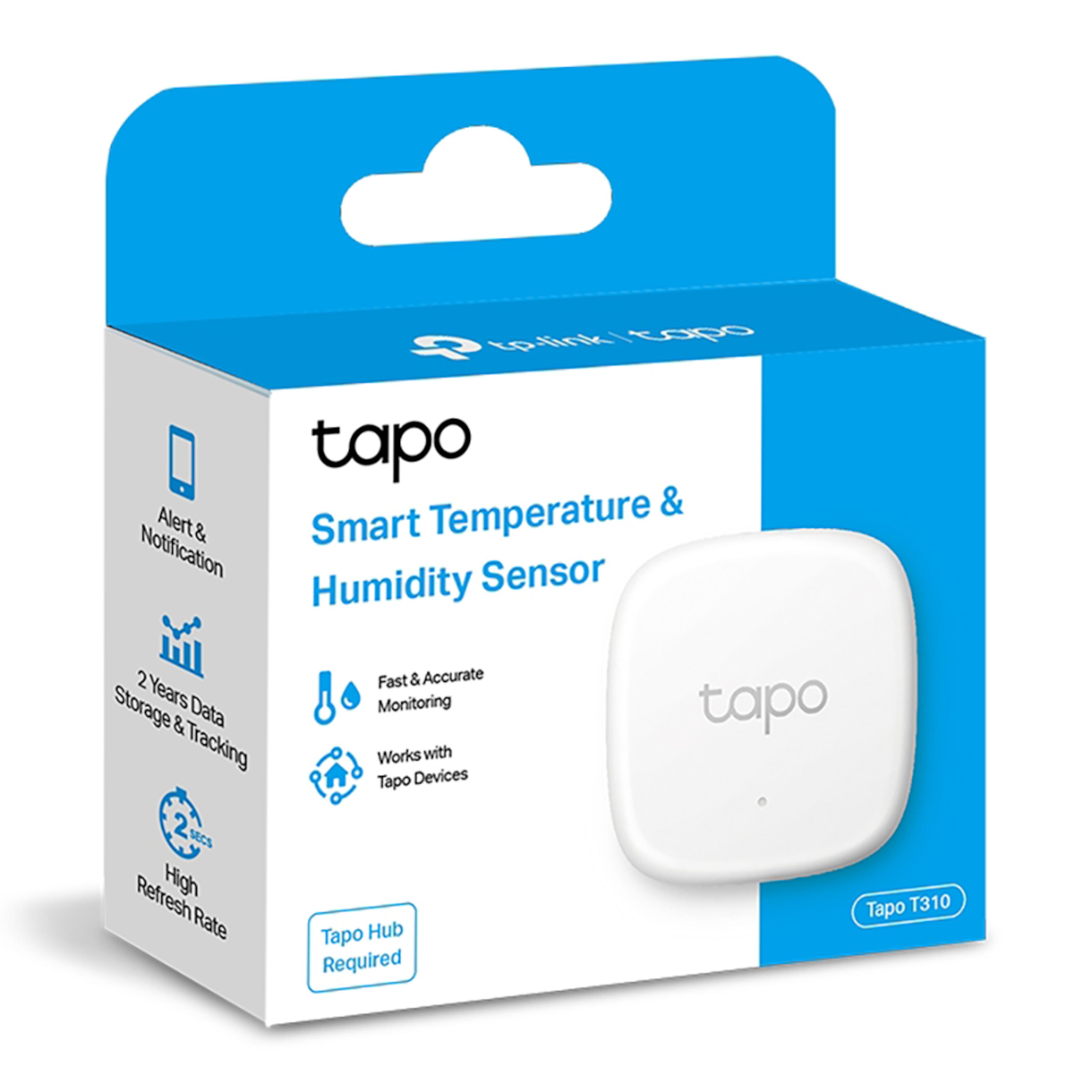 TP-link Tapo T310 Smart Termometer och hygrometer - Smarta ...