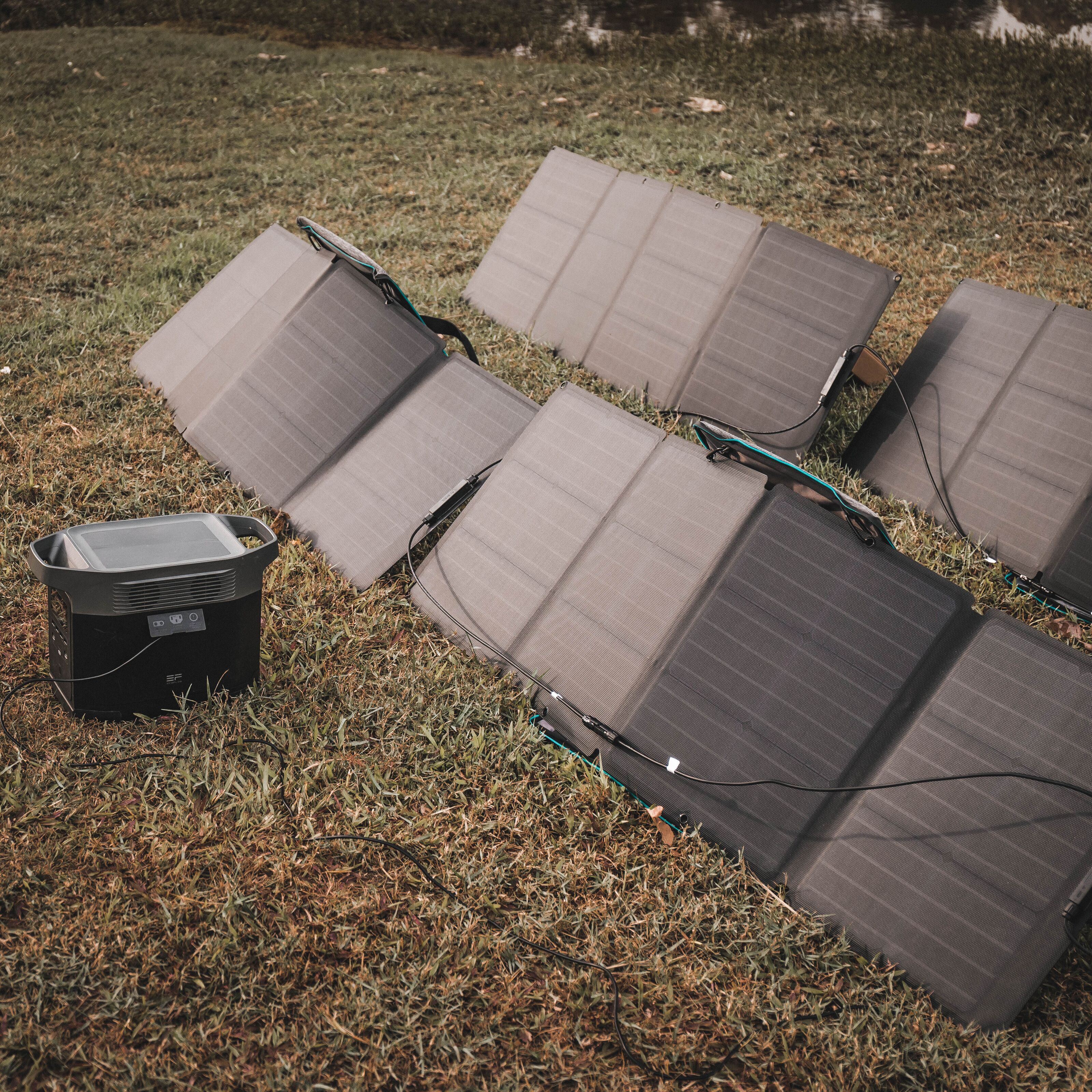 EcoFlow Solpanel 110 W - Portabla solpaneler | Kjell.com