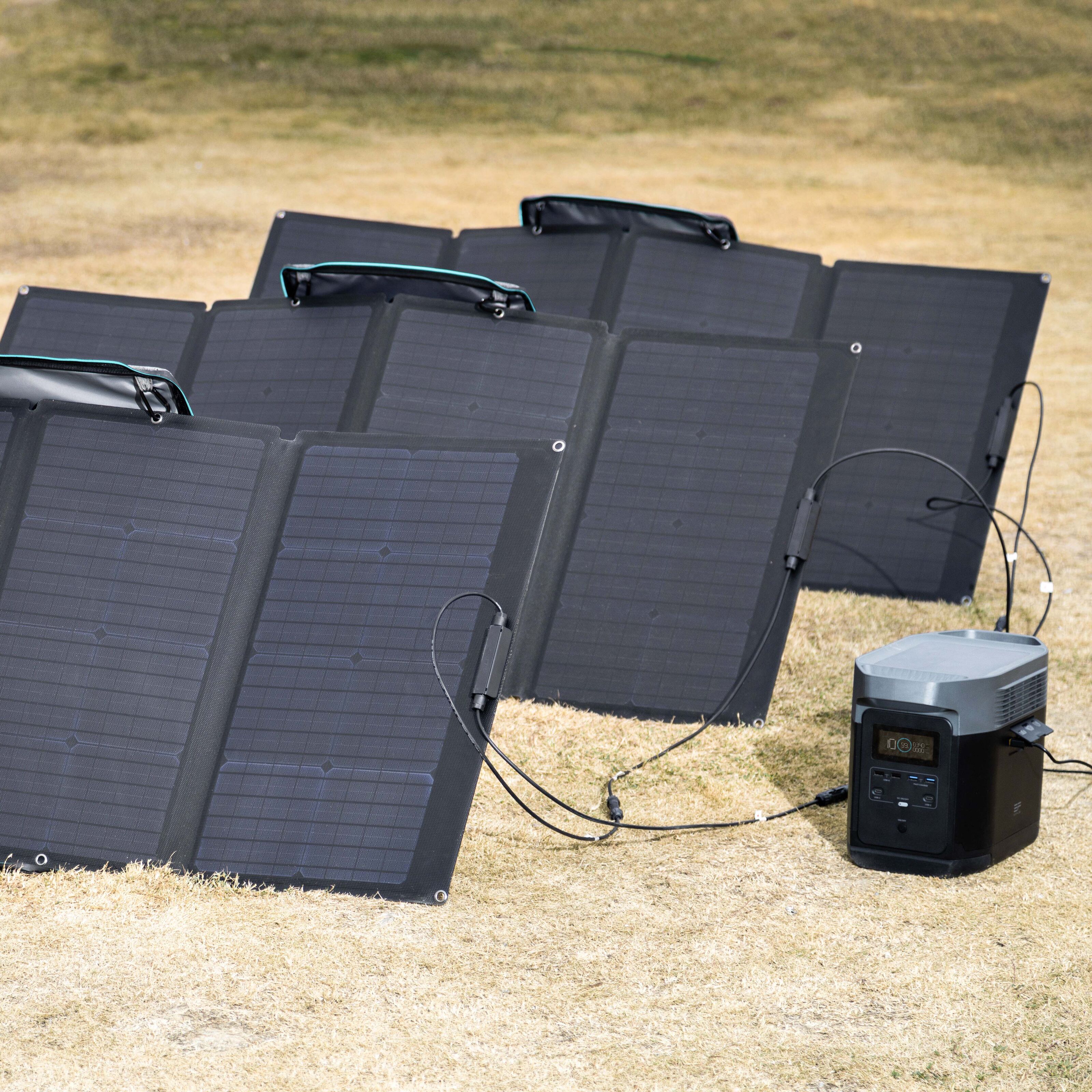 EcoFlow Solpanel 160 W - Portable solceller | Kjell.com