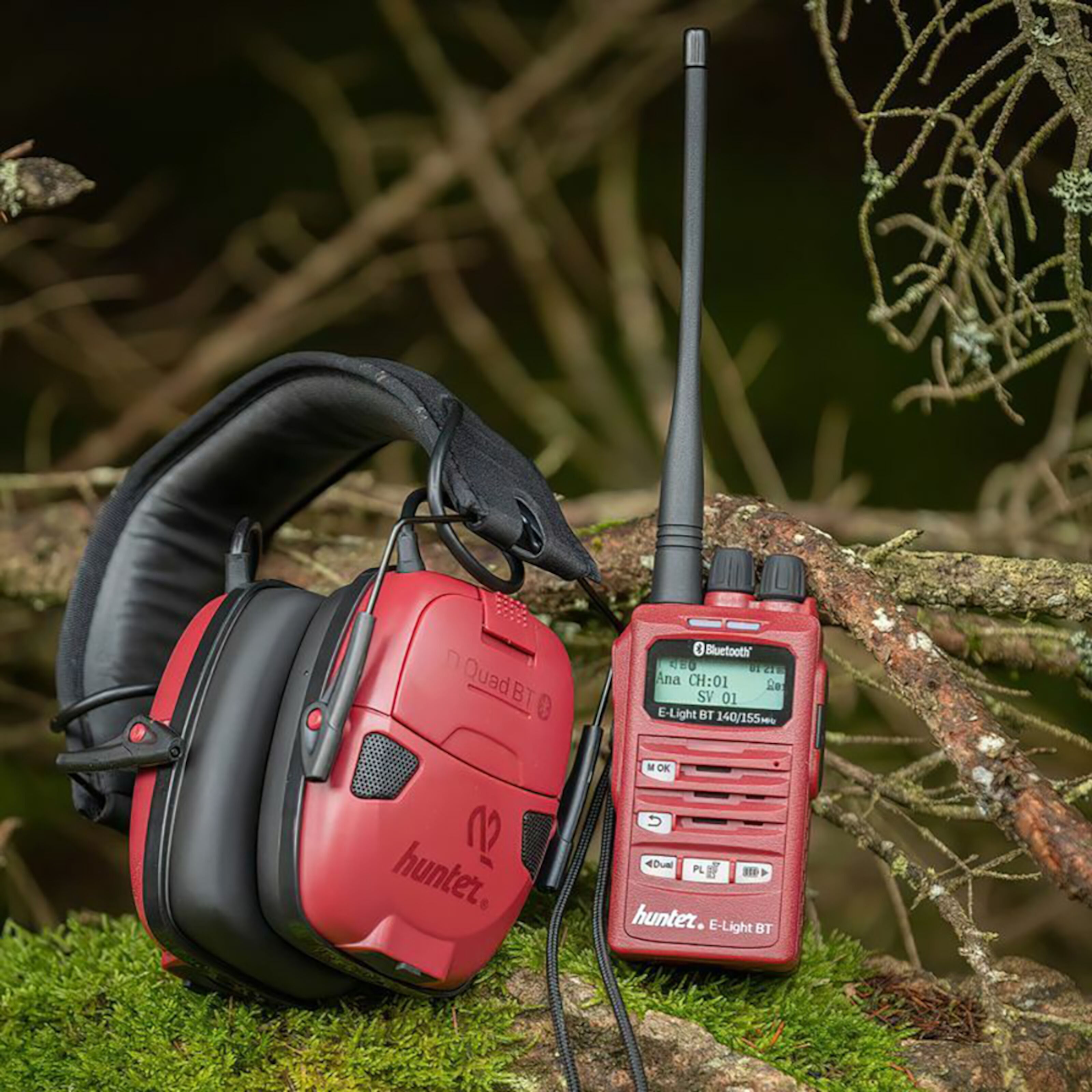 Hunter E-Light BT Jaktradio 140/155 MHz - Jaktradio | Kjell.com