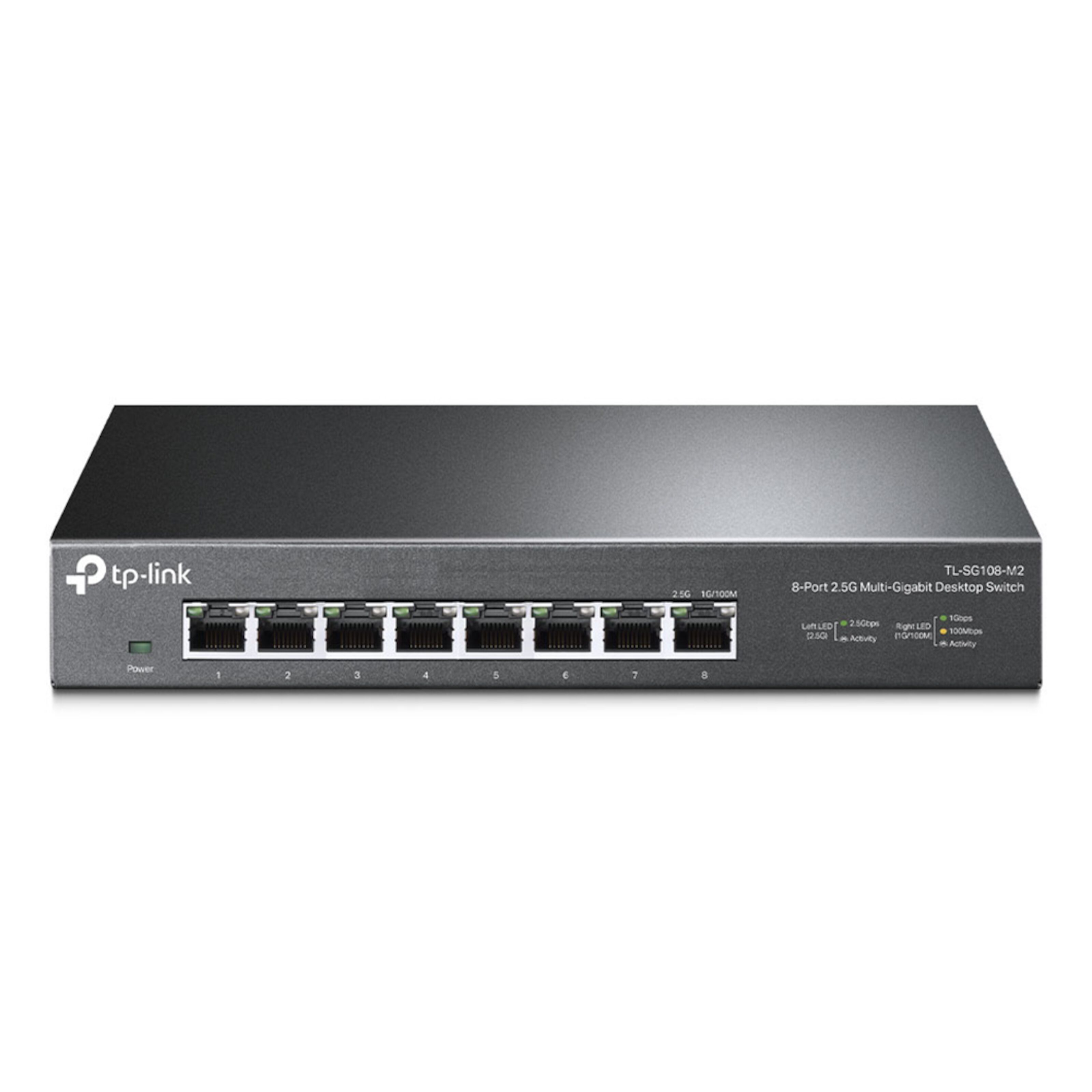 TP-link TL-SG108-M2 Gigabitswitch 8 portar 2,5 Gb/s - Switchar | Kjell ...