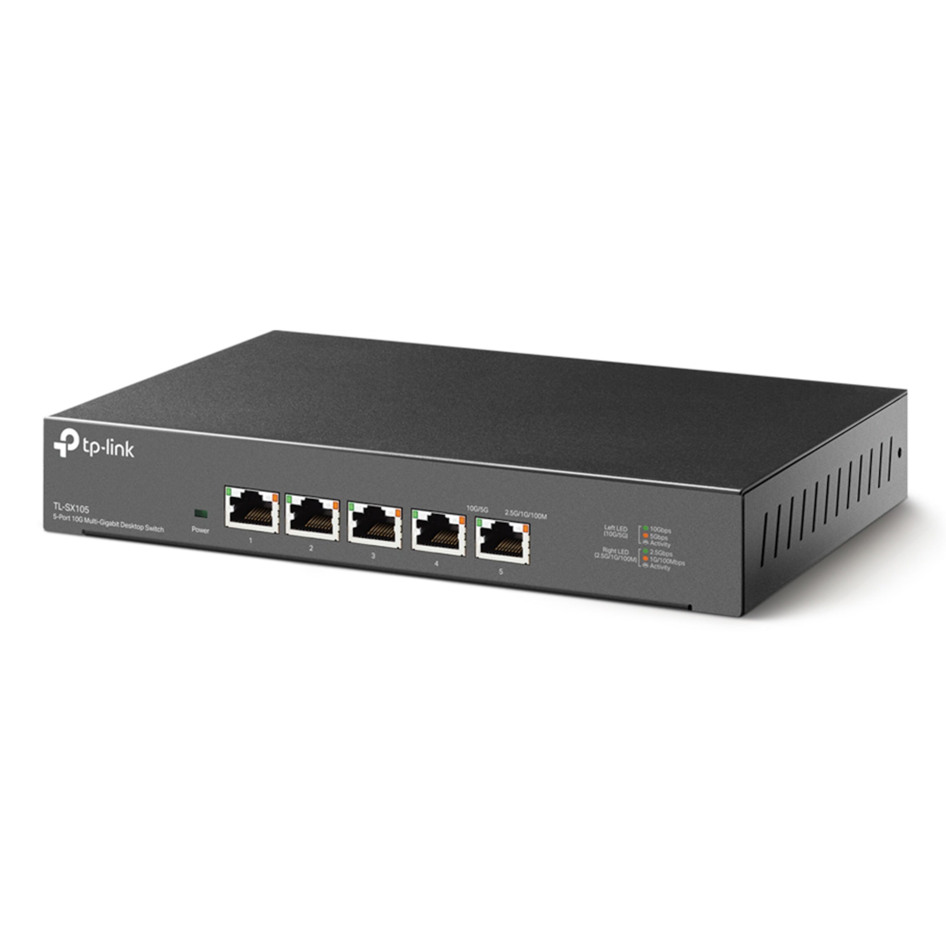 TP-link TL-SX105 Gigabitswitch 5 portar 10 Gb/s - Switchar | Kjell.com