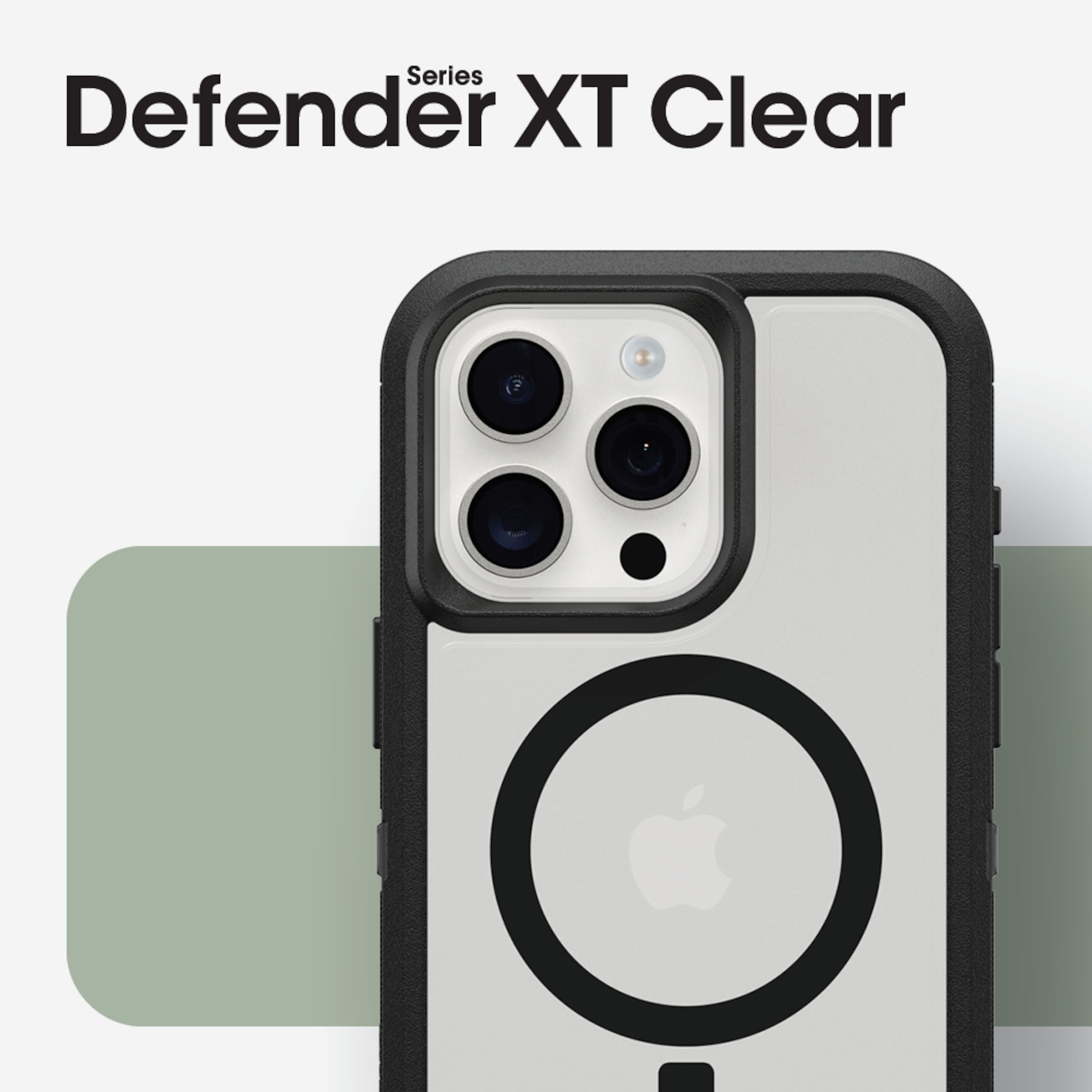 Otterbox Defender XT Dark Side Robust deksel for iPhone 15 Pro Max ...