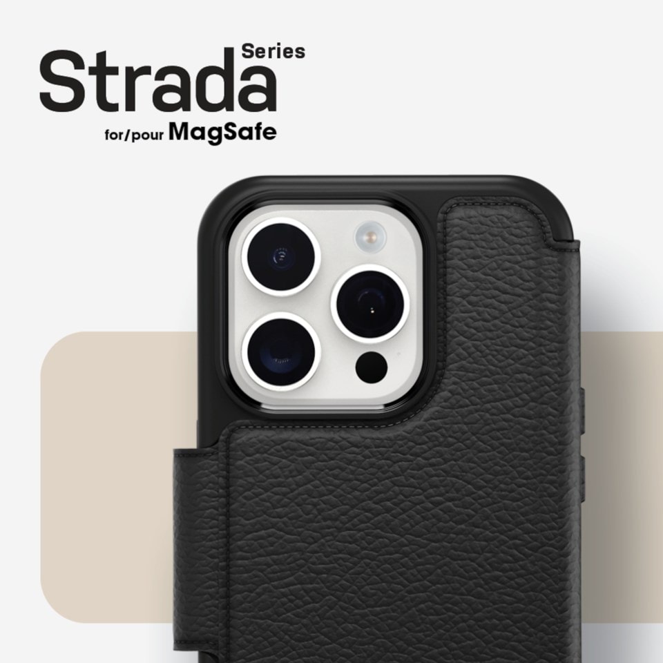 Otterbox Strada med Magsafe för iPhone 15 Pro - iPhone 15 Pro-skal ... Otterbox Strada med Magsafe för iPhone 15 Pro - iPhone 15 Pro-skal ...