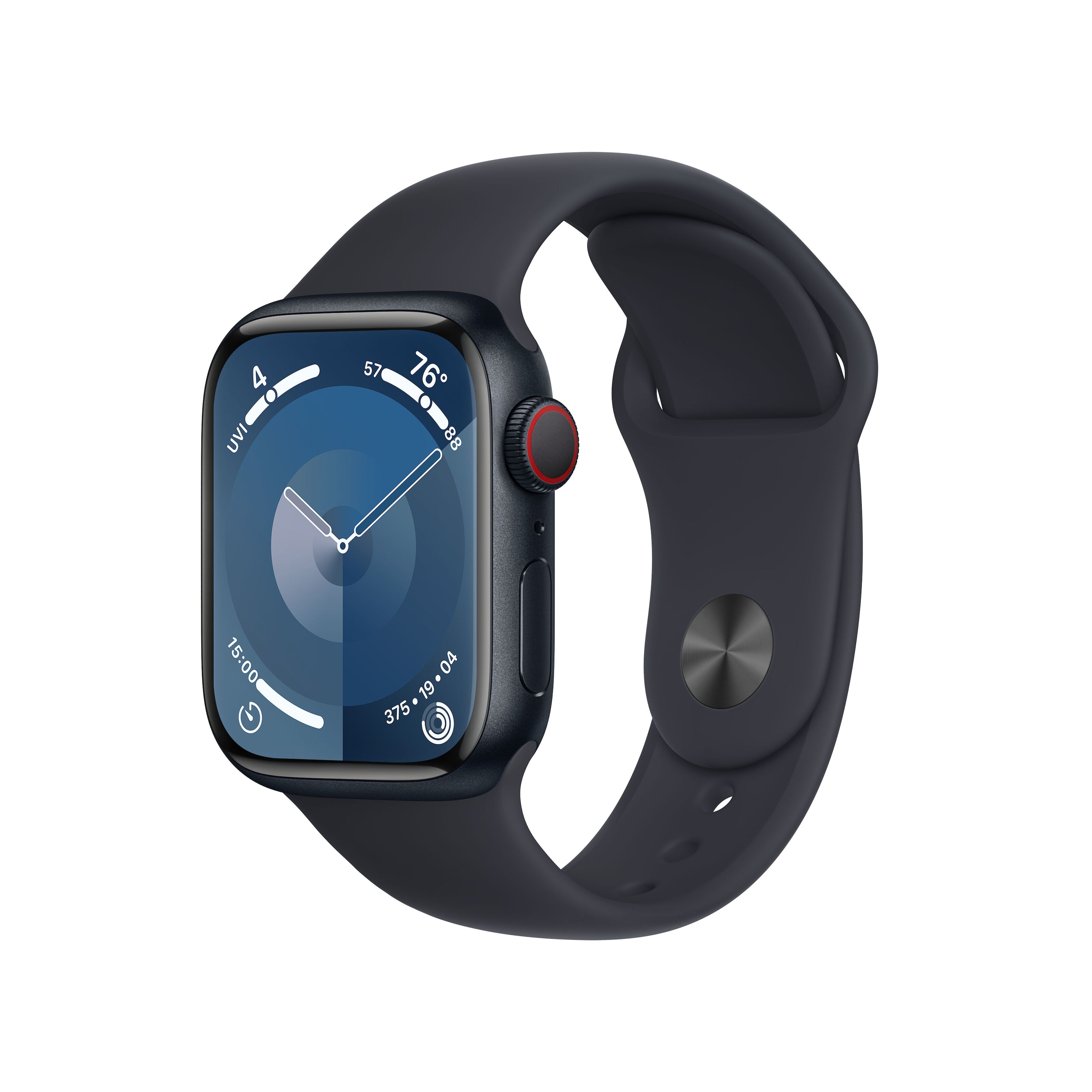 Apple Watch Series 9 GPS + Cellular 41 mm Midnight M/L - Apple Watch ...