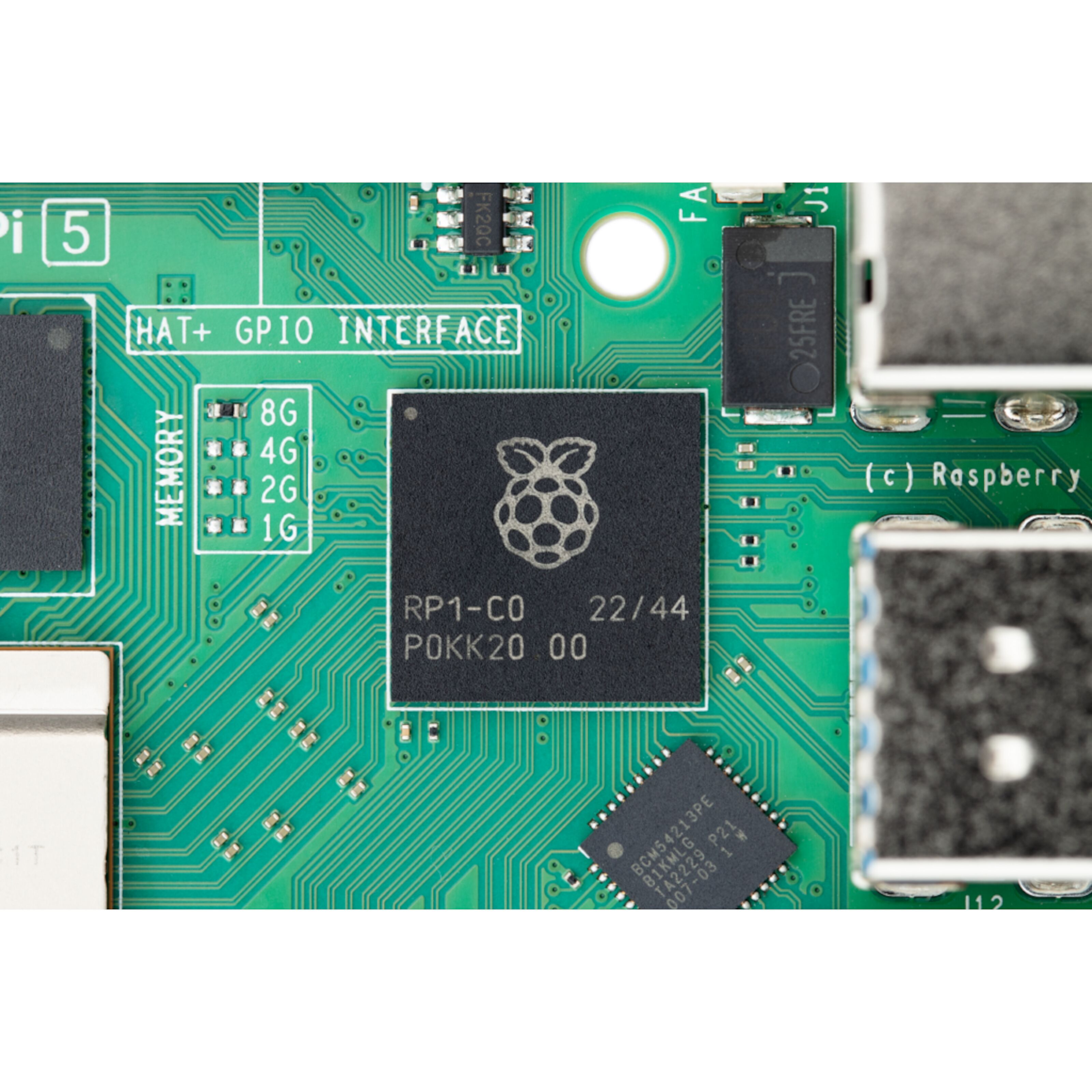 Raspberry Pi 5 Enkortsdator Model B 8 GB - Raspberry Pi | Kjell.com