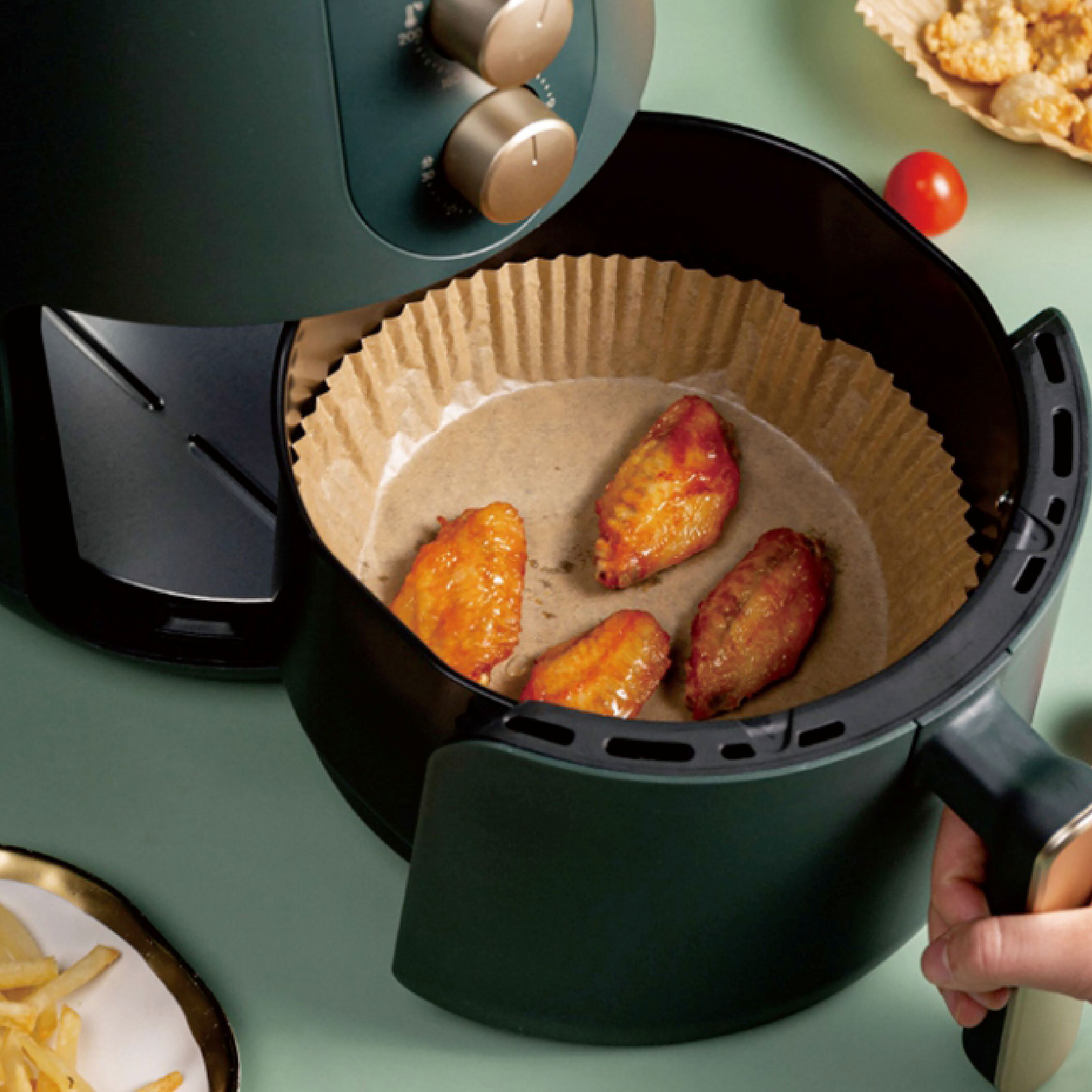 Rubicson Airfryer pappersark 50-pack - Airfryers | Kjell.com