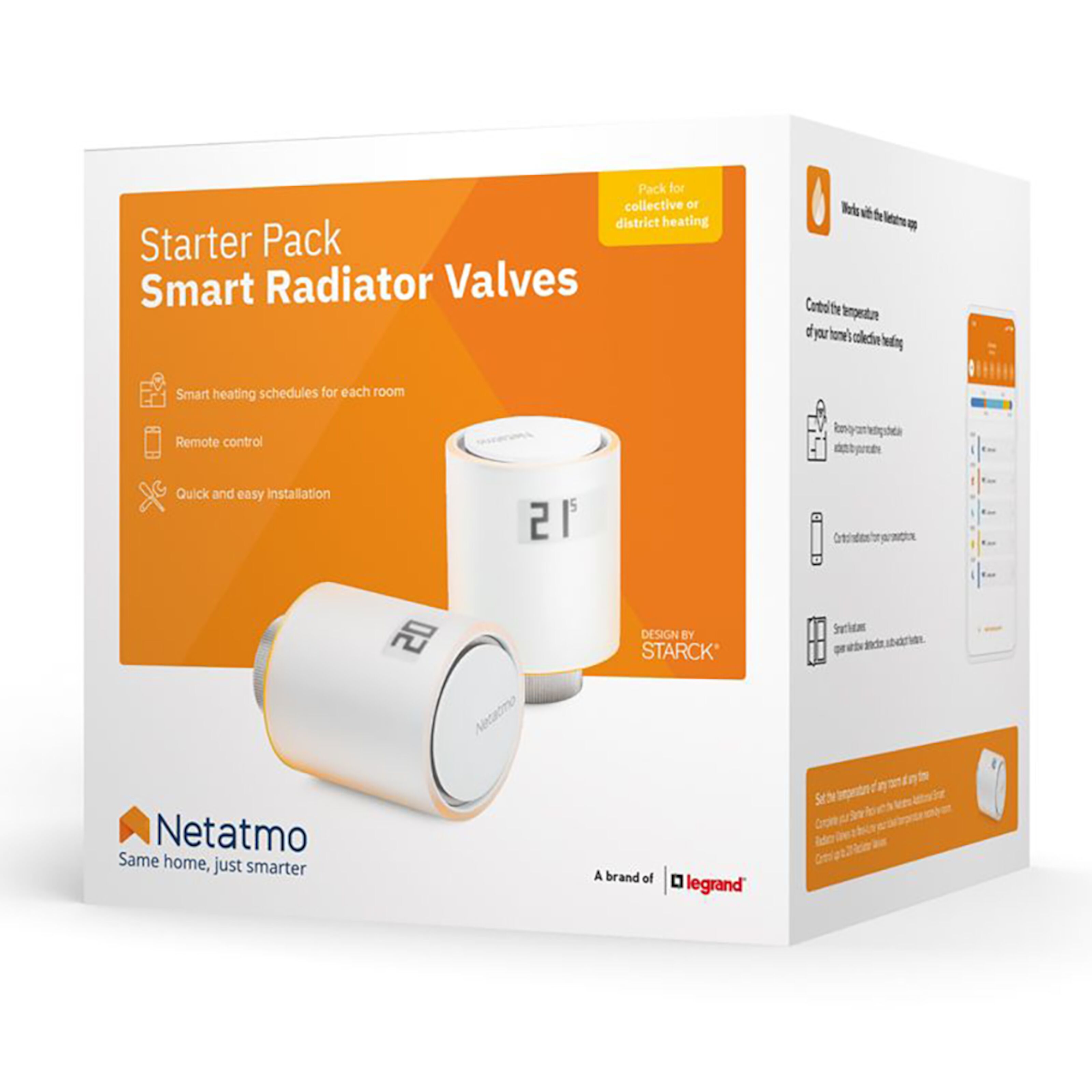Netatmo Radiator Starter Pack Smart termostat för element ...