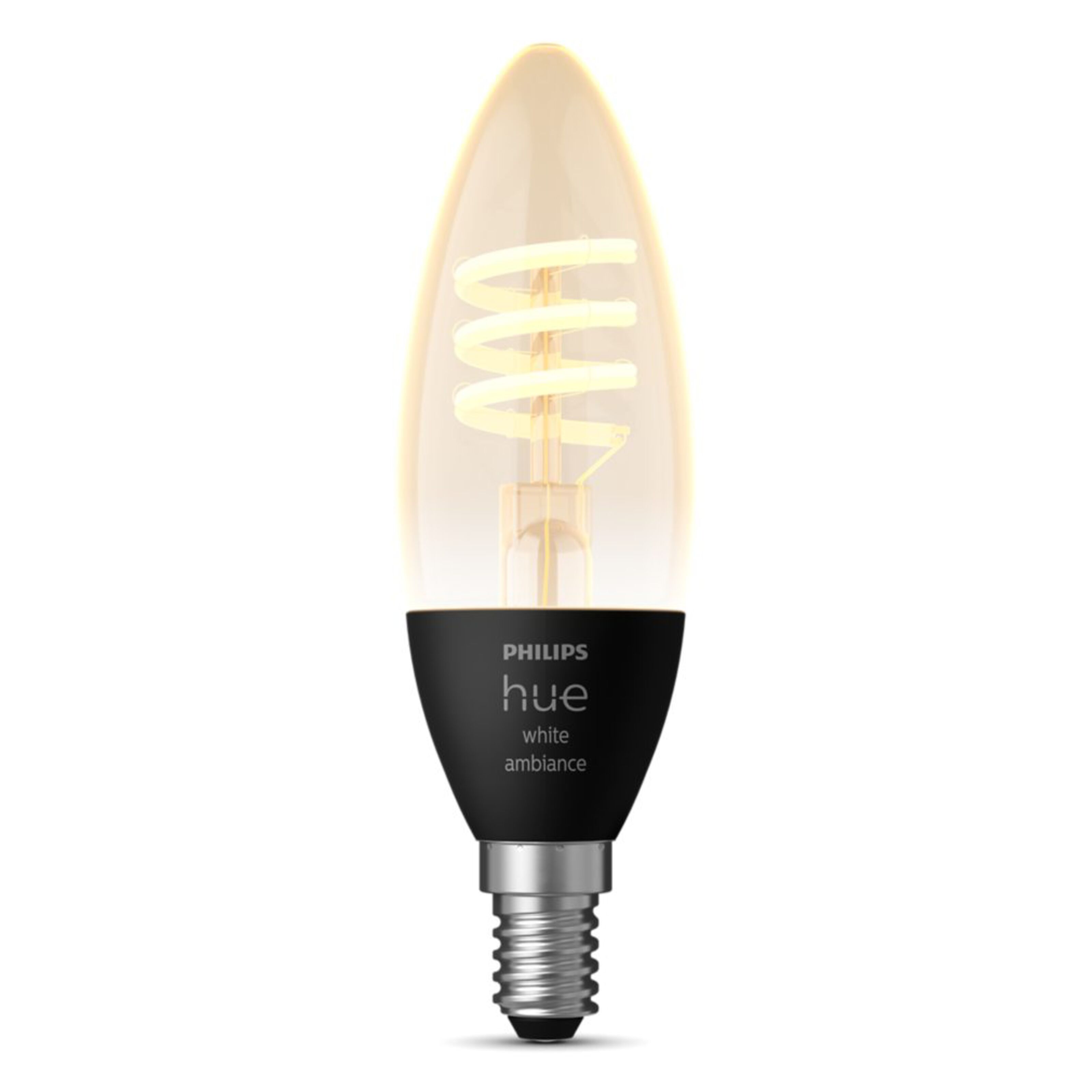 Philips Hue White Ambience Filament Smart LED-pære E14 350 lm - Philips ...
